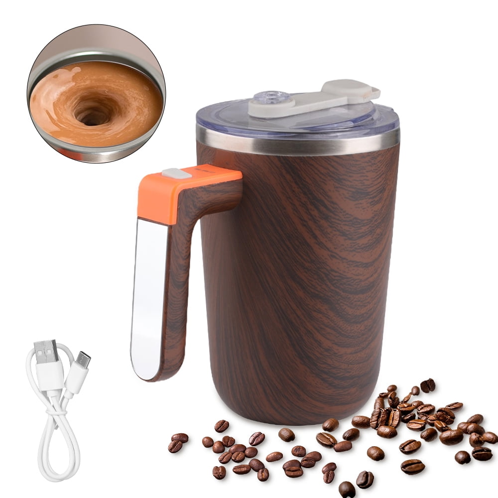 Leyfeng Mixer Cup, 300ML Self Stirring Mug, Temperature Heating ...