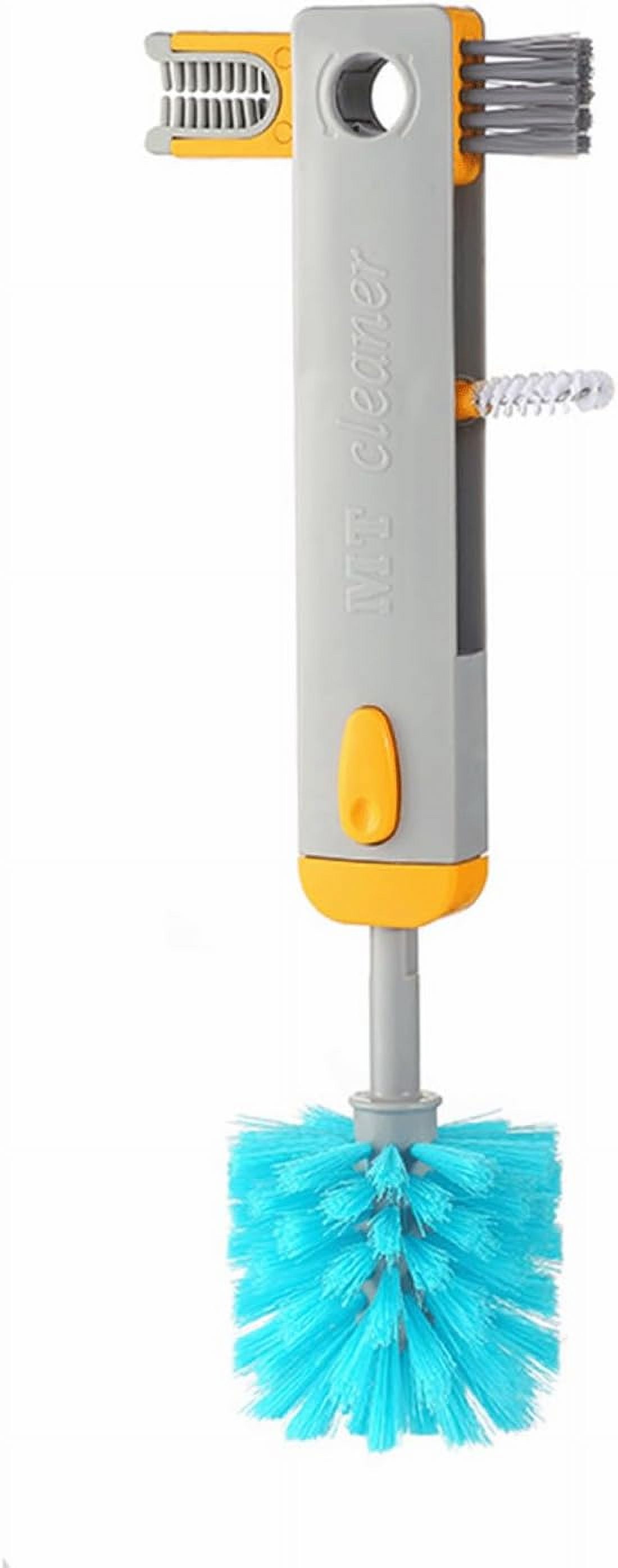 Leyfeng Mug Brush, 4 in 1 Flexible Water Bottle Cleaning Brush , Long ...