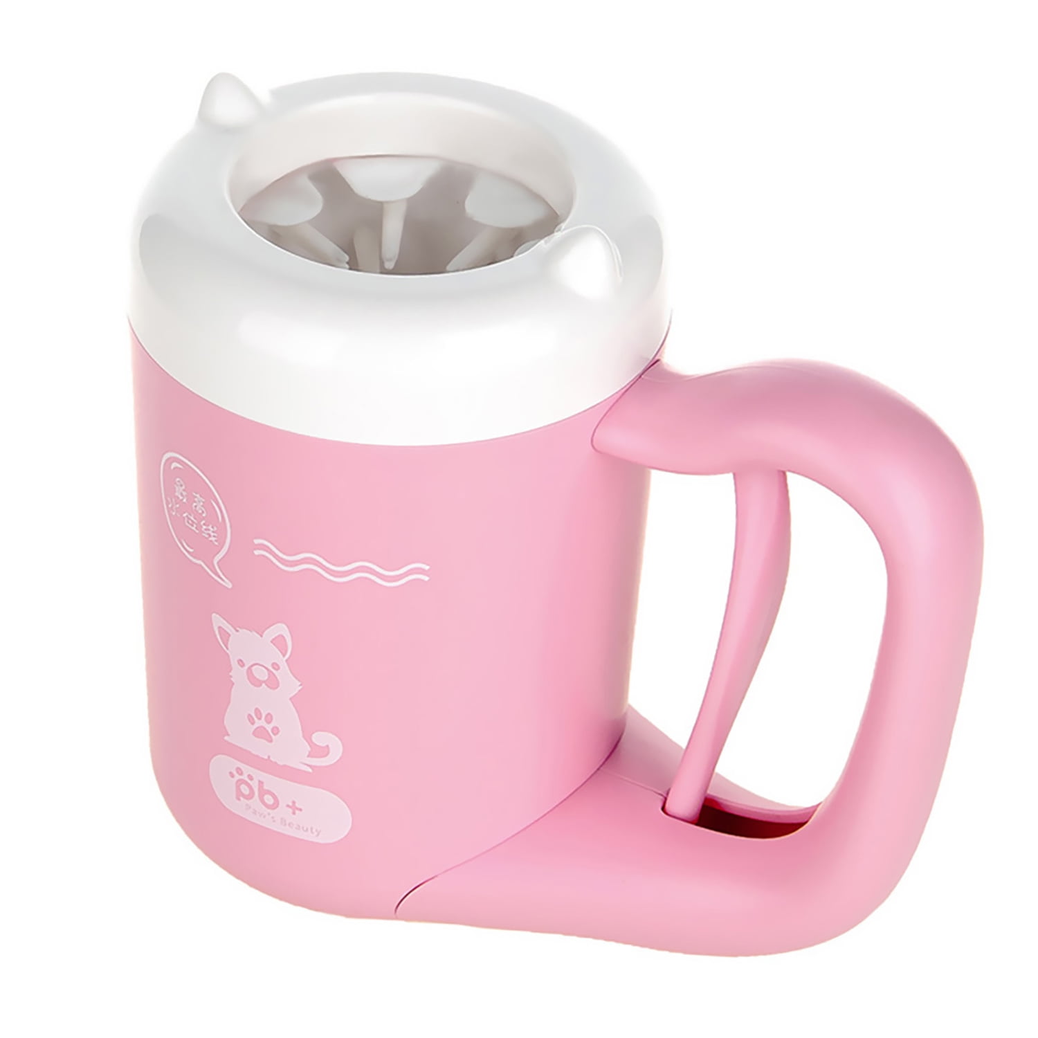 Leyfeng Paw Cleaner Cup, Automatic Paw Cleaner Cup Dog Paw Washer Brush ...