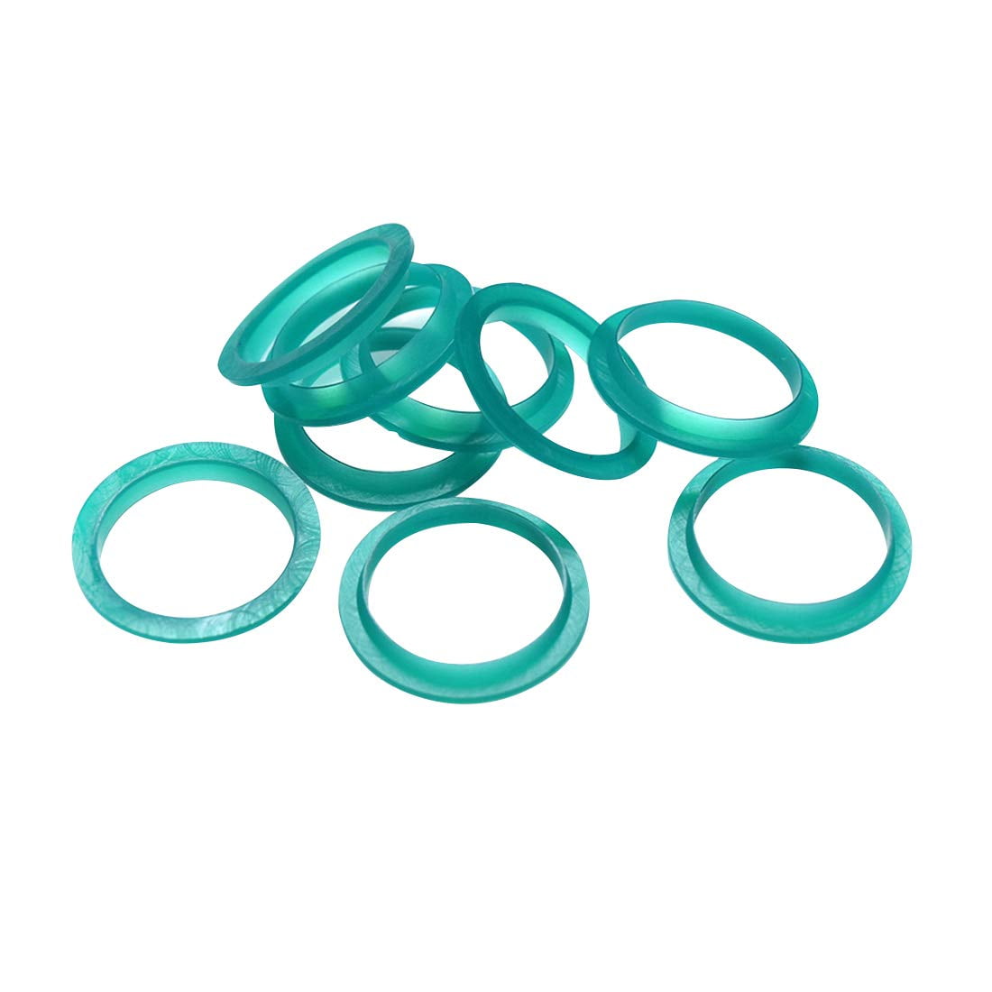 Leyfeng Silicone Gasket, 200Packs Silicone Seal Filter Replacement Ring ...
