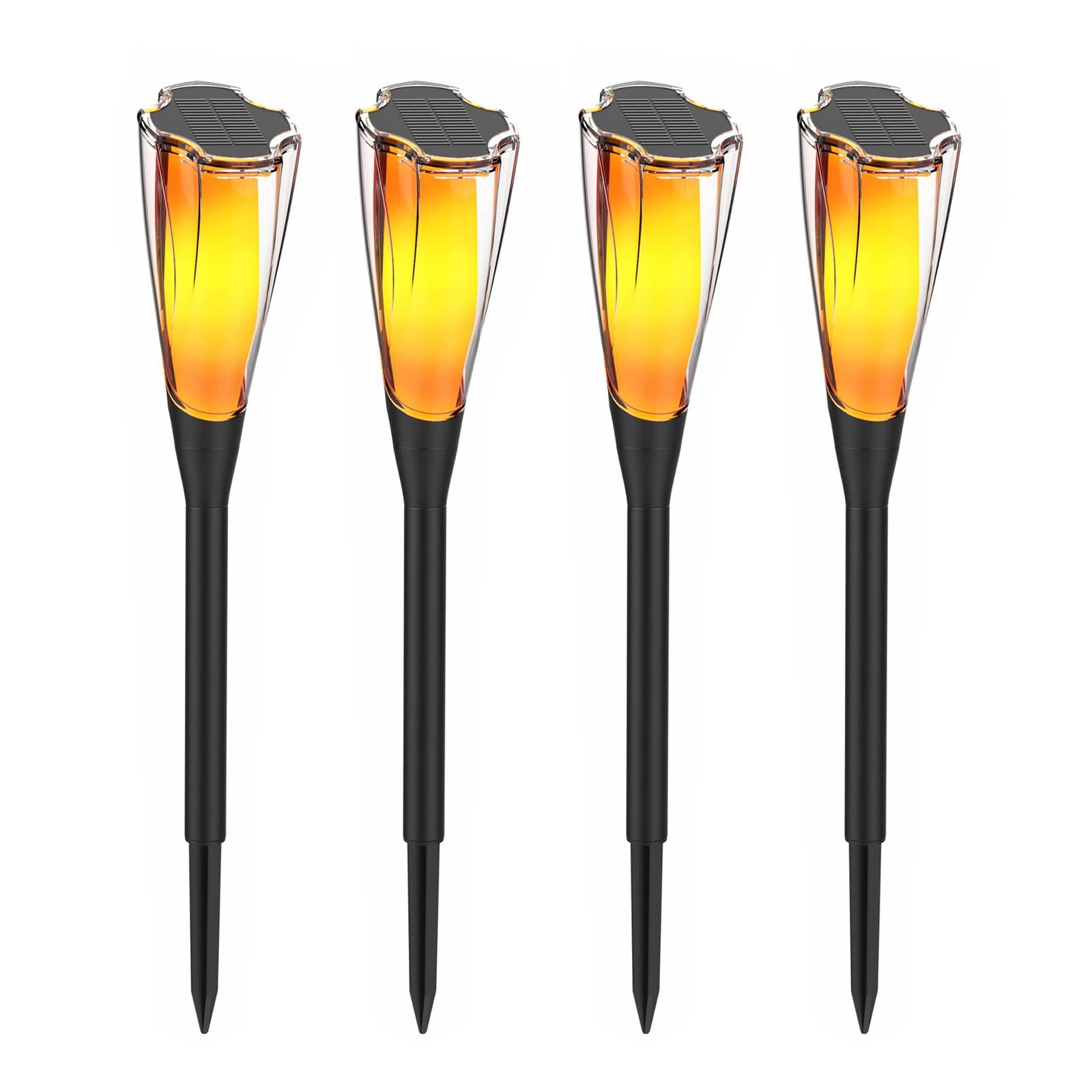 Leyfeng Solar Powered Lawn Lamp Outdoor Pathway Light Landscape ...