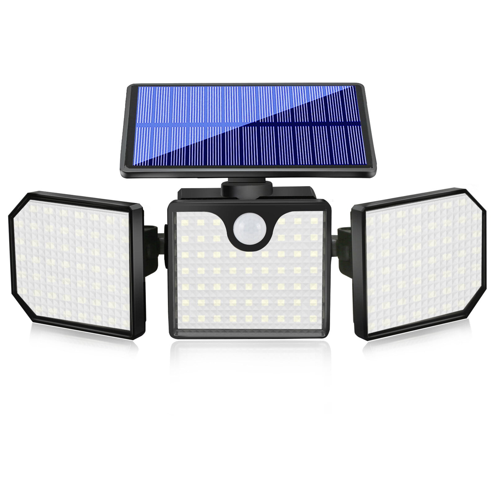 Leyfeng Solar Powered Sensor Wall Light Outdoor Waterproof Lighting ...