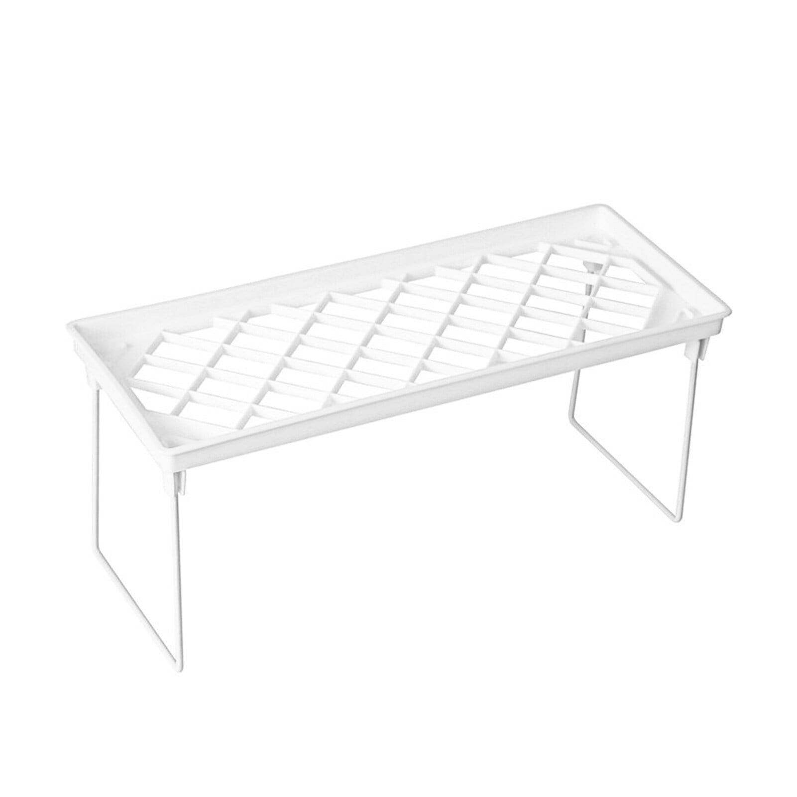 Leyfeng Stackable Countertop Shelf Cabinet Cupboard Organizer Multi ...