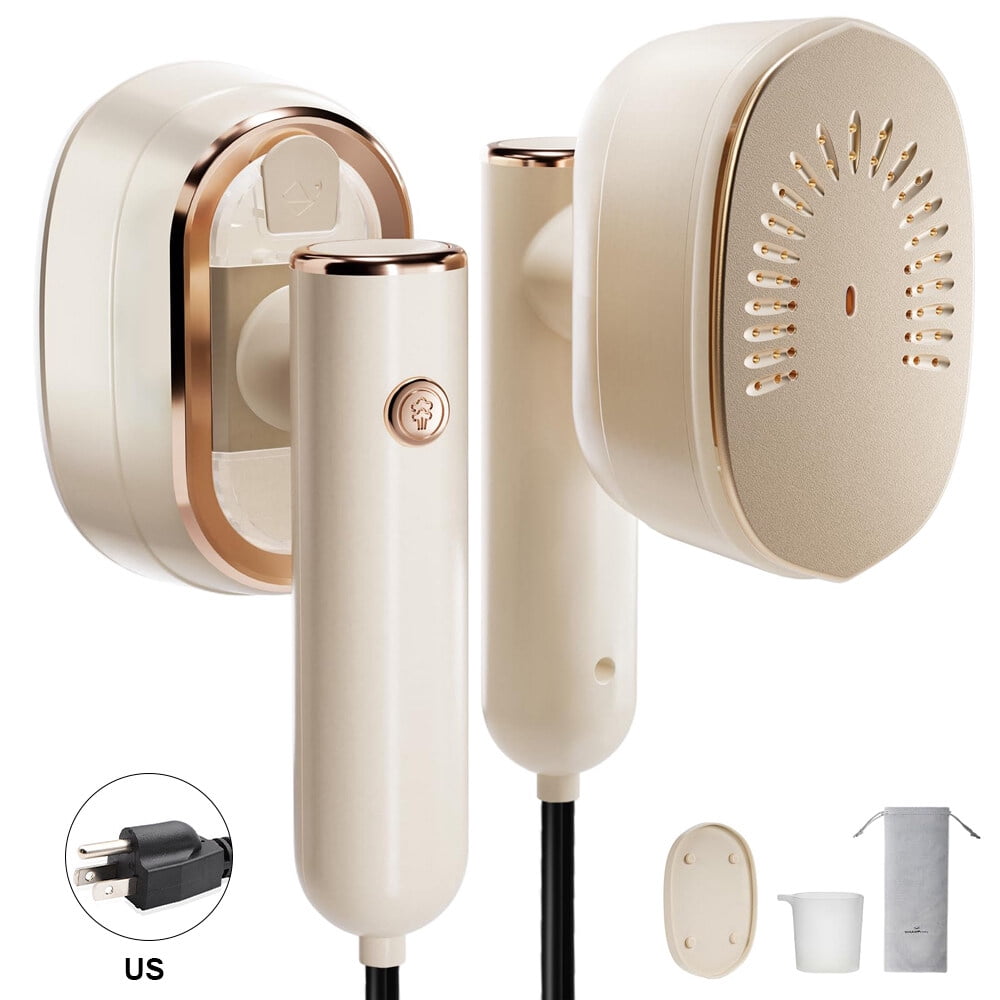 Leyfeng Travel Steamer for Clothes Portable Handheld Steaming Iron 2-In ...