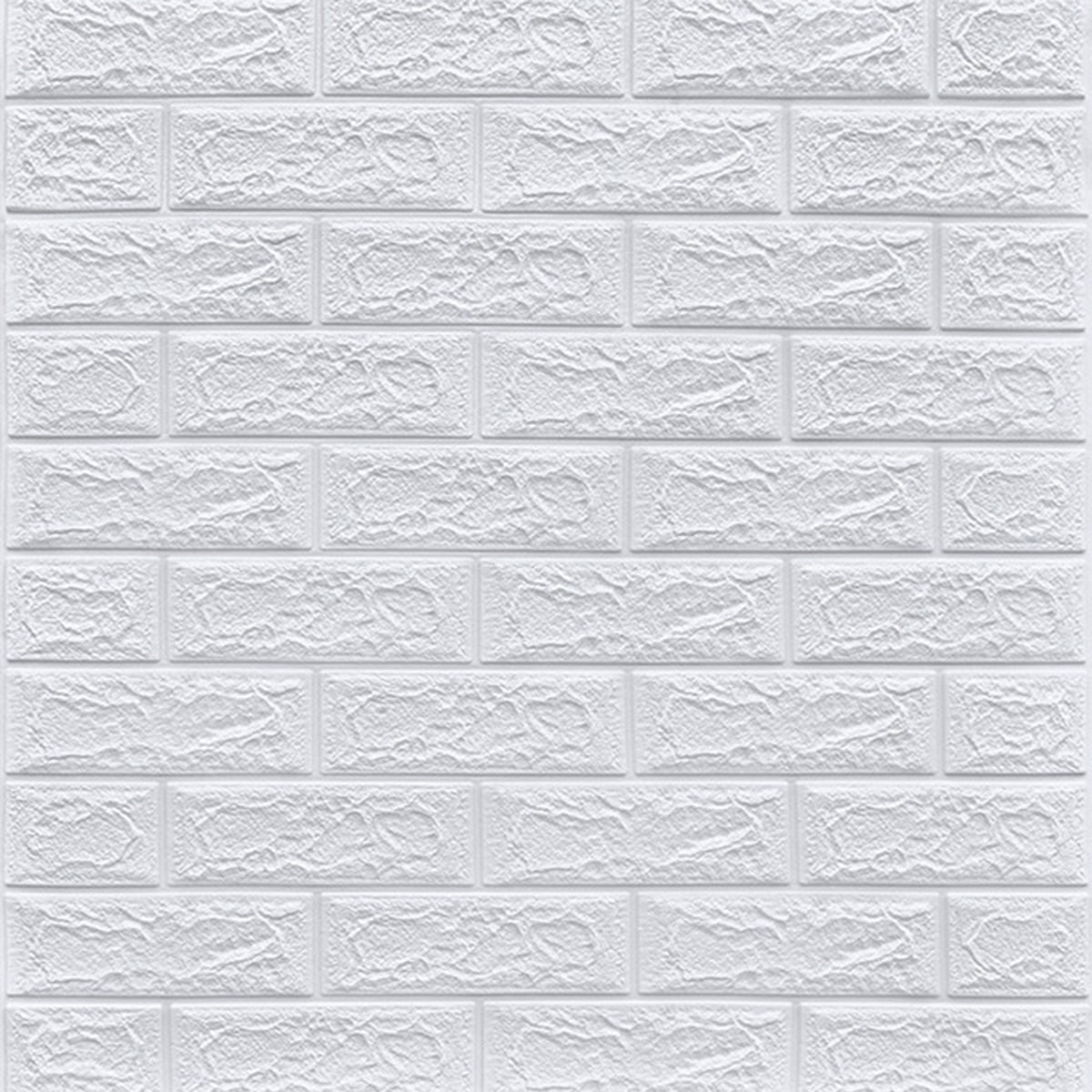 Leyfeng Wall Sticker, Gray 70X77CM Pe Foam Self Adhesive 3D Wall ...