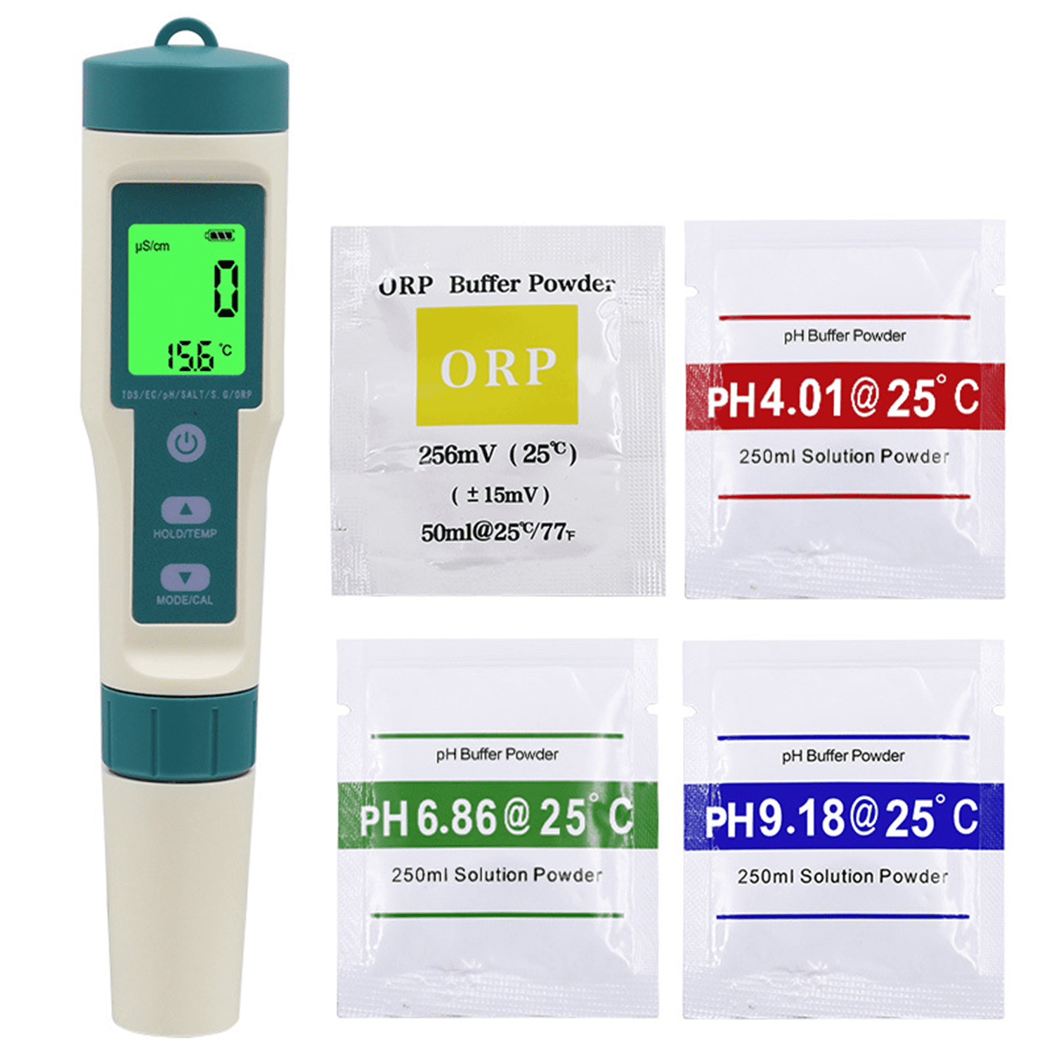 Leyfeng Water Quality Tester, 8 In 1 Water Quality Test Pen, Sea Water ...