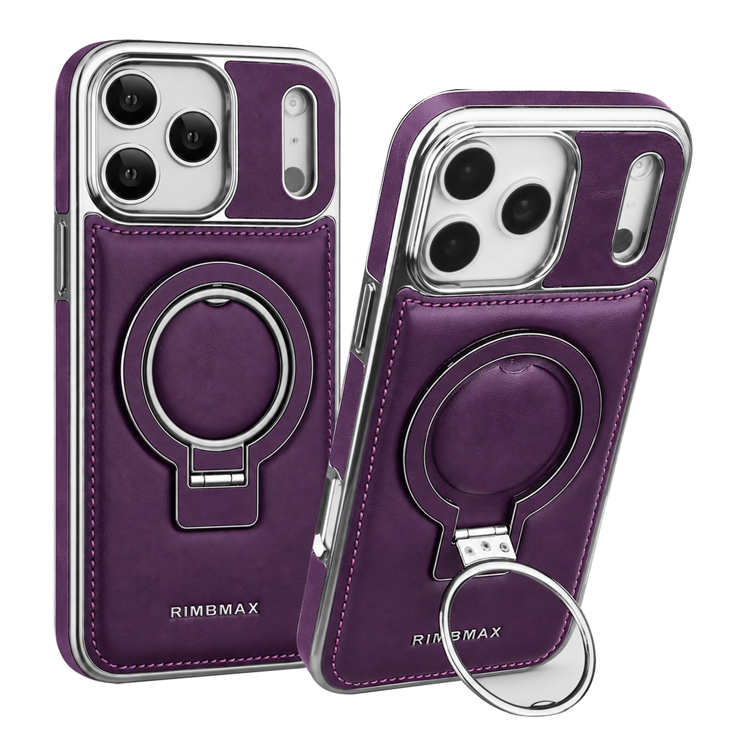 Leymi Case for iPhone 18 Pro Max with Ring Holder Kickstand, Compatible ...