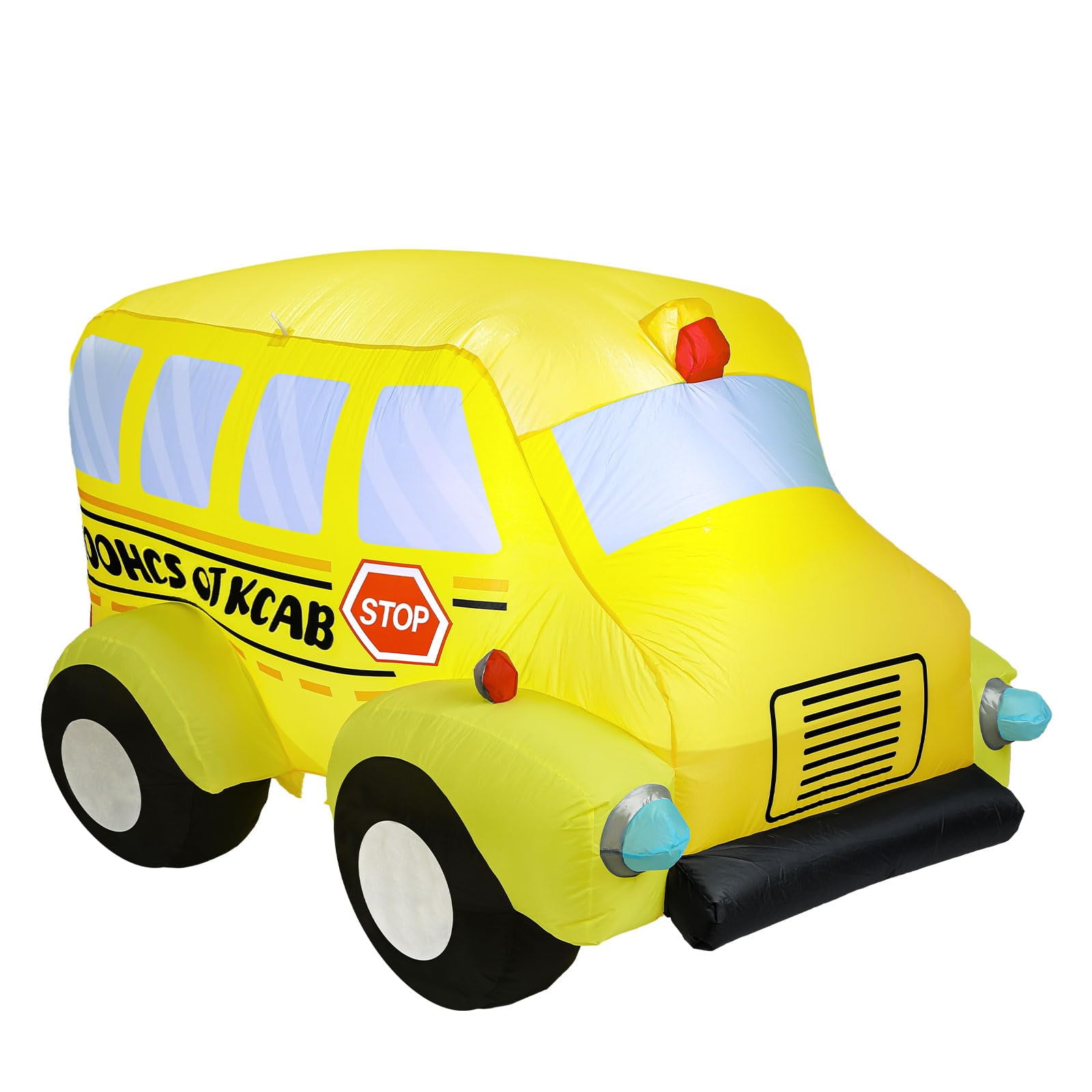 Leyndo 6.5 ft Back to School Inflatable Car Decorations, Large First ...