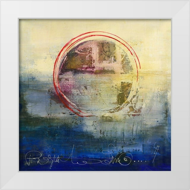 Leys, Gemma 15x15 White Modern Wood Framed Museum Art Print Titled - Aqui te amo V - Walmart.com