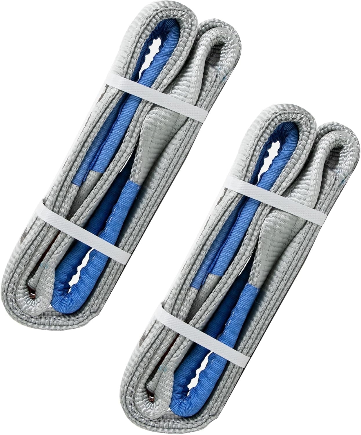 Leyso 2 Packs 3" x 10' Lifting Sling Straps, Multifunctional Heavy Duty ...