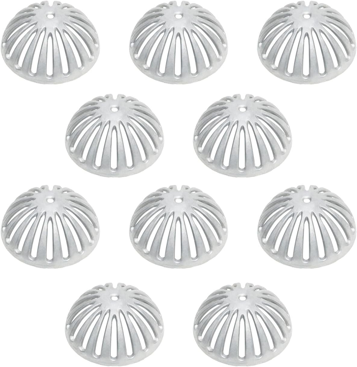 Leyso FS-DS Heavy Duty Aluminum Dome Sink Drain Strainer Floor Drain Cover for Kitchen ...