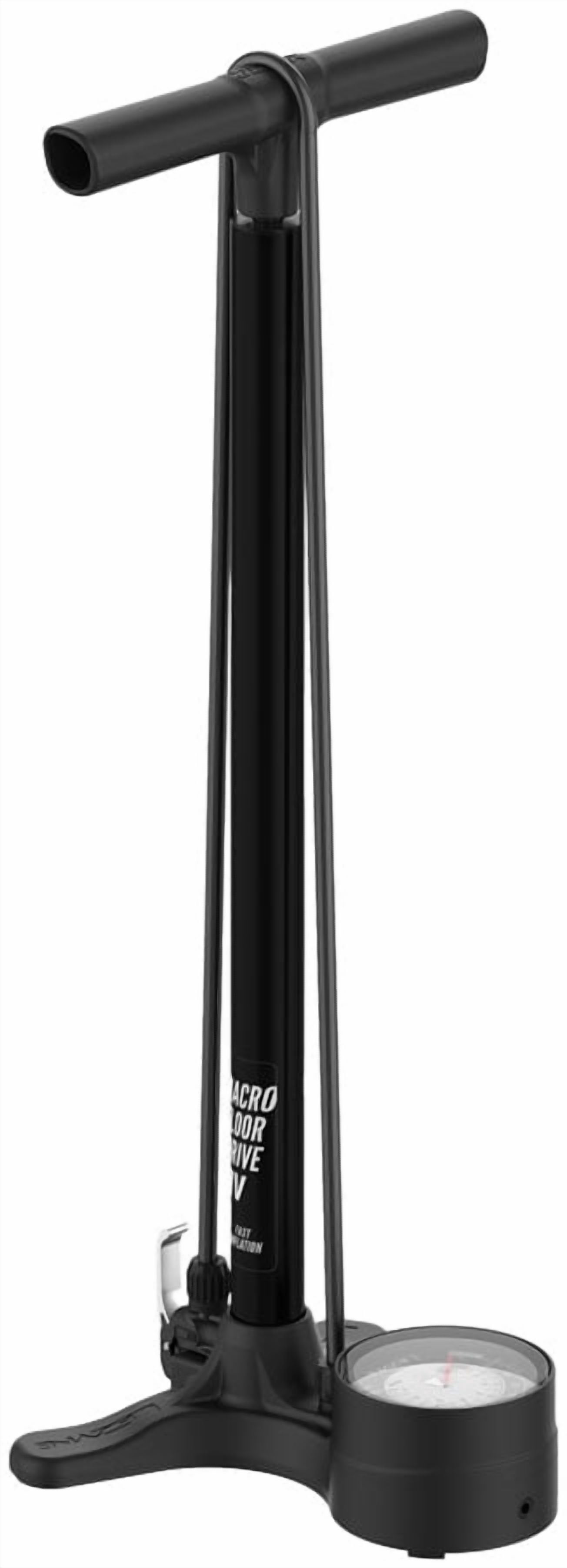 Lezyne Macro Floor Drive HV Floor Pump, Dual Valve, Flat Black ...