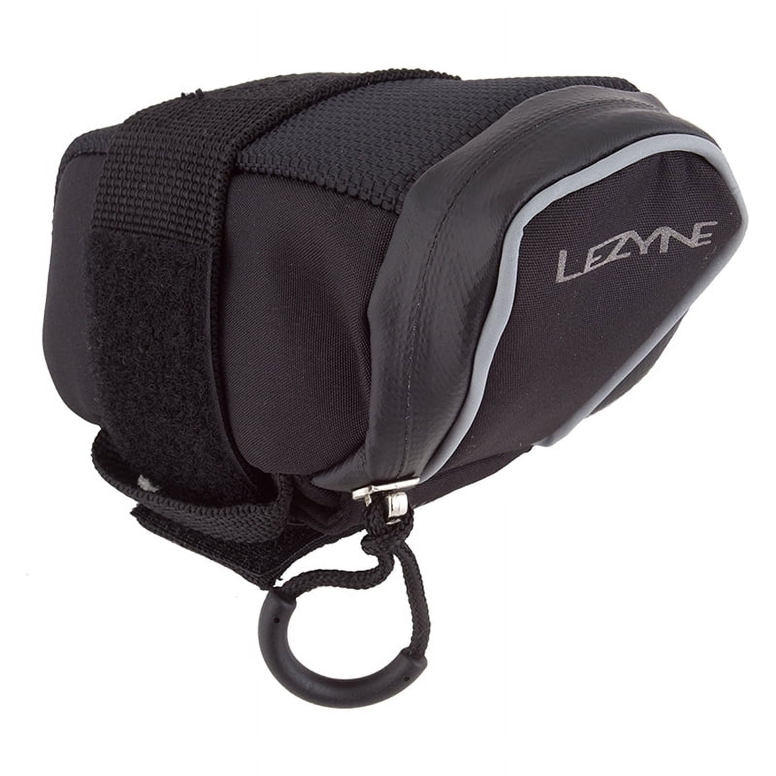 Lezyne Micro Caddy-S Road Seat Bag Black Woven Nylon Tucks Underneath ...