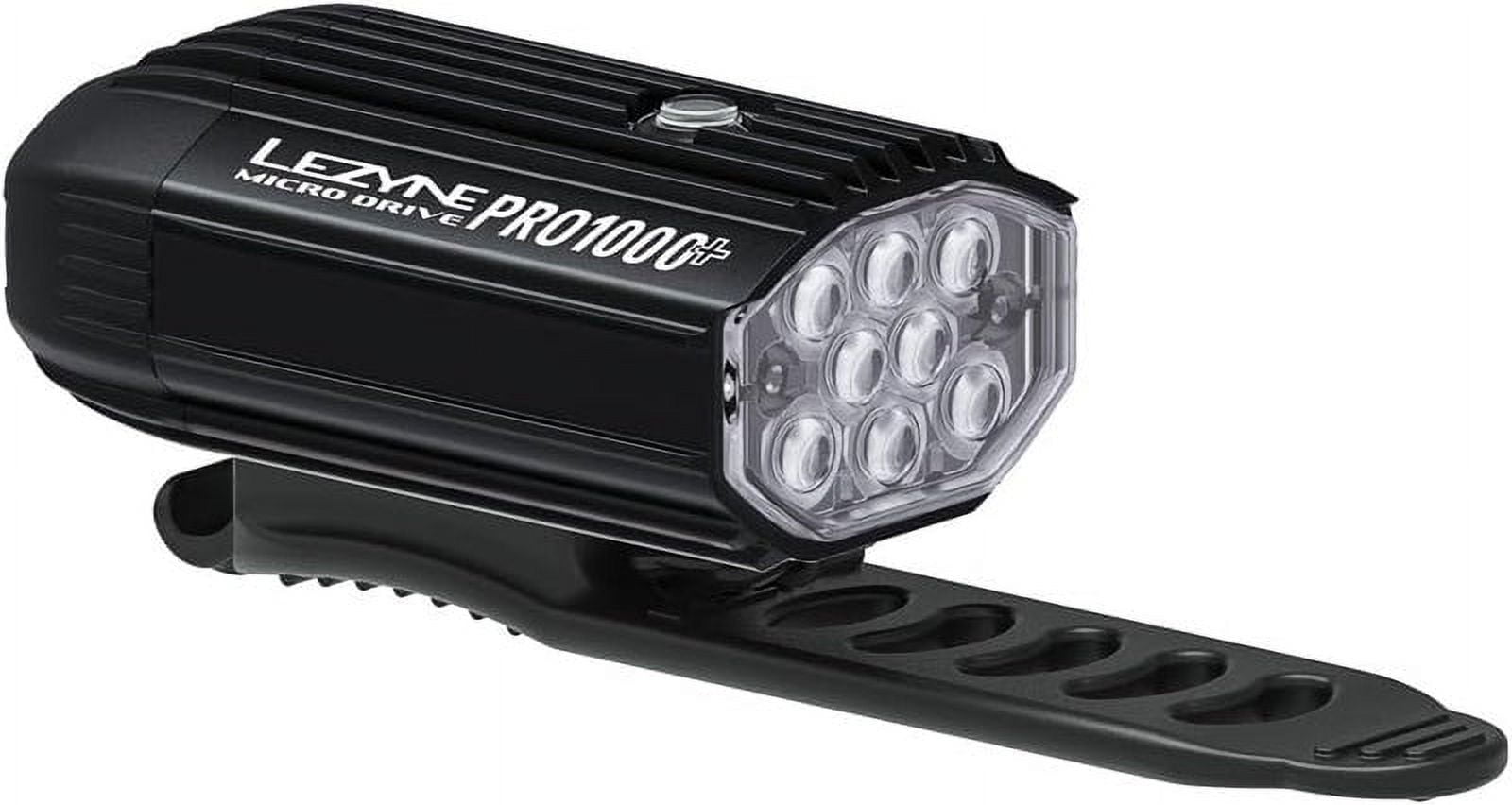 Lezyne Micro Drive Pro 1000+ Light, Front, Black - Walmart.com