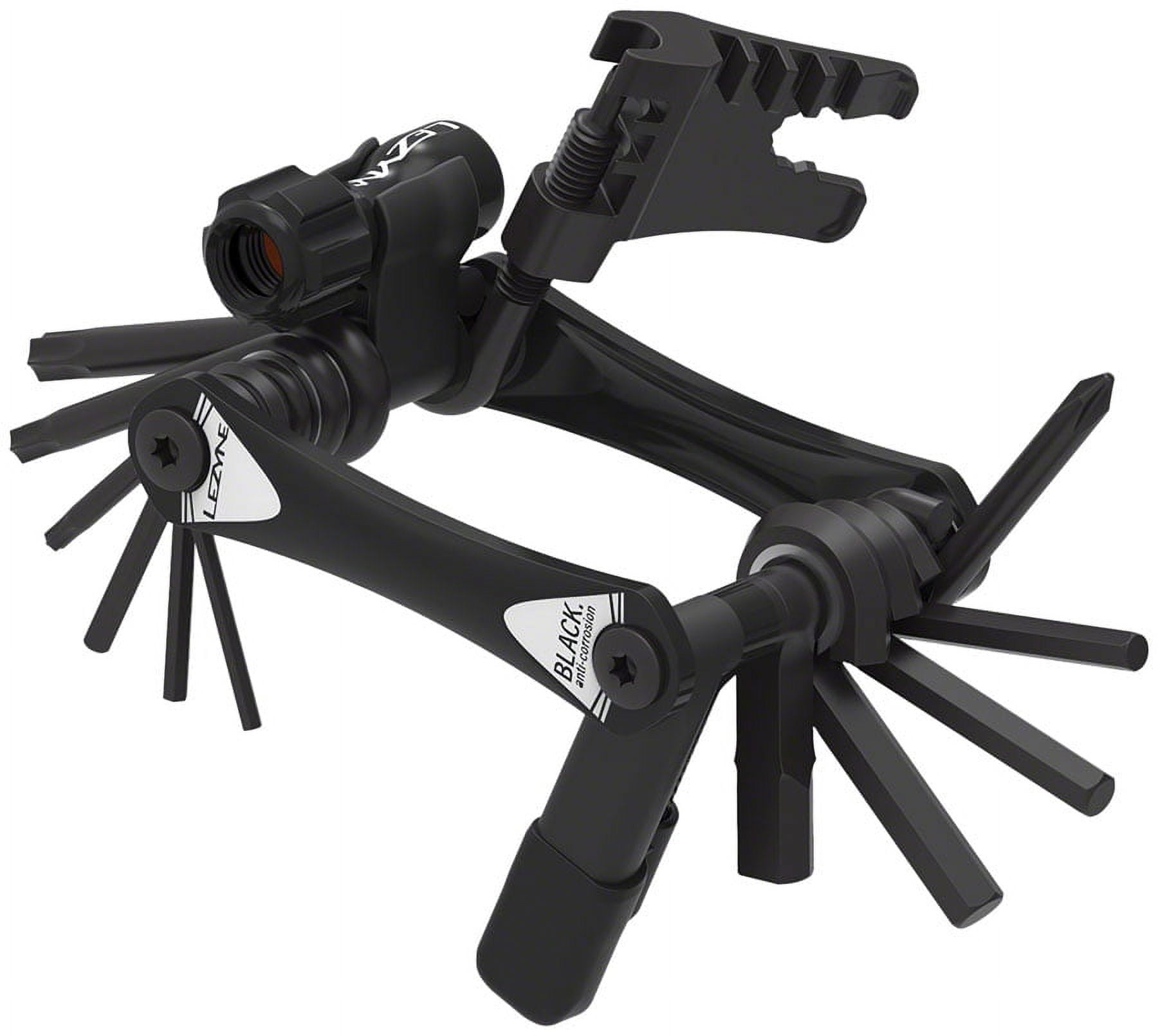 Lezyne RAP II 20 Tubeless Multi-Tool Black - Number of Tools: 20 - Bike ...