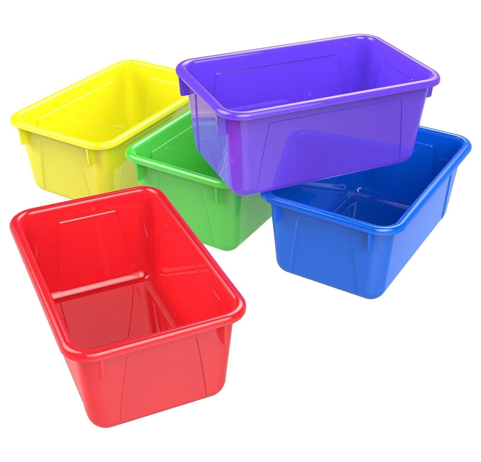 LfucQd 62414U05C Small Cubby Bin, Plastic Storage Container Fits ...