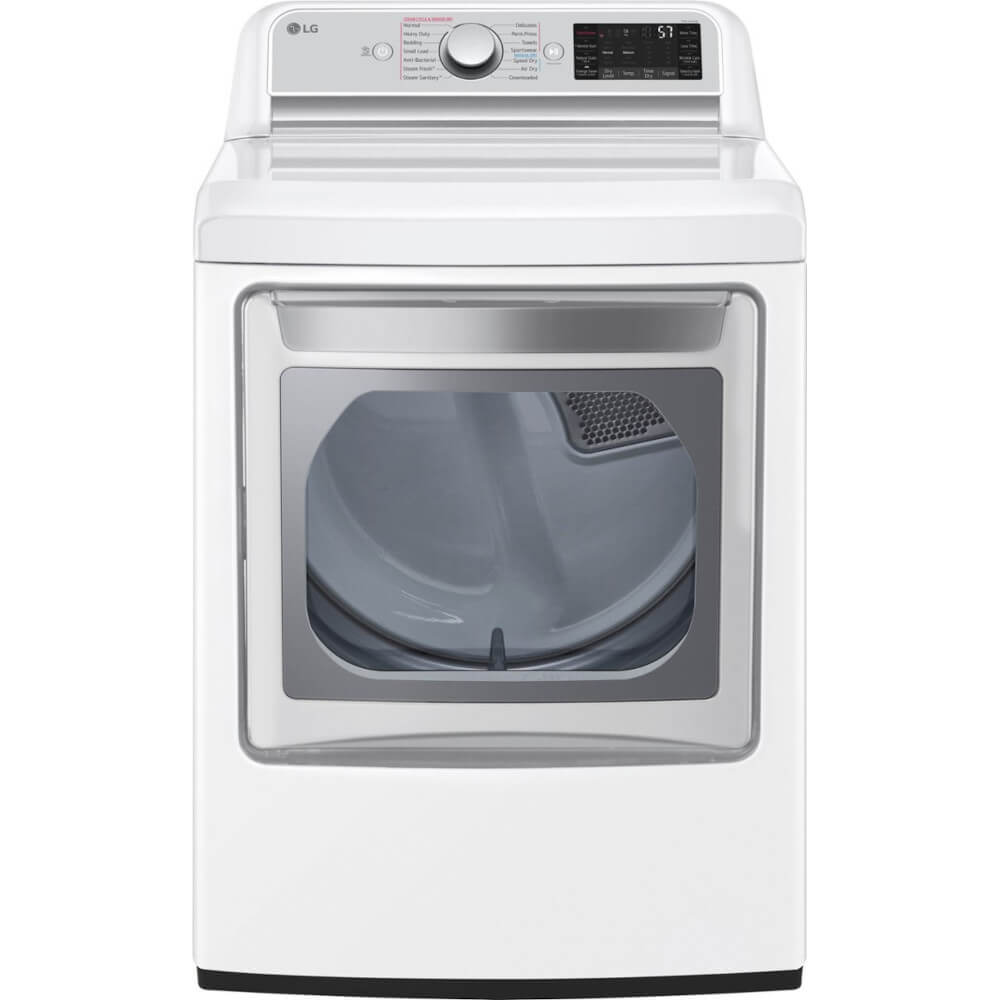 Lg Dlex7800 27" Wide 7.3 Cu Ft. Energy Star Rated Electric Dryer ...