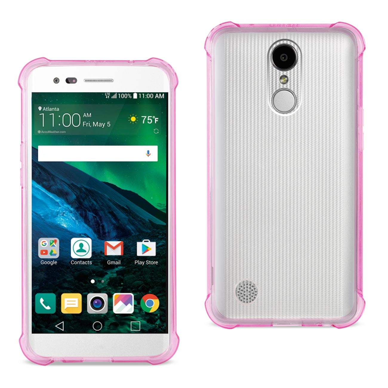 Lg Fortune/ Phoenix 3/ Aristo Clear Bumper Case With Air Cushion ...