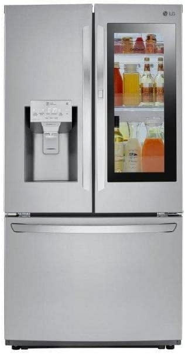 "LG 36"" Wide 22 Cu. Ft. Energy Star French Door Refrigerator ...