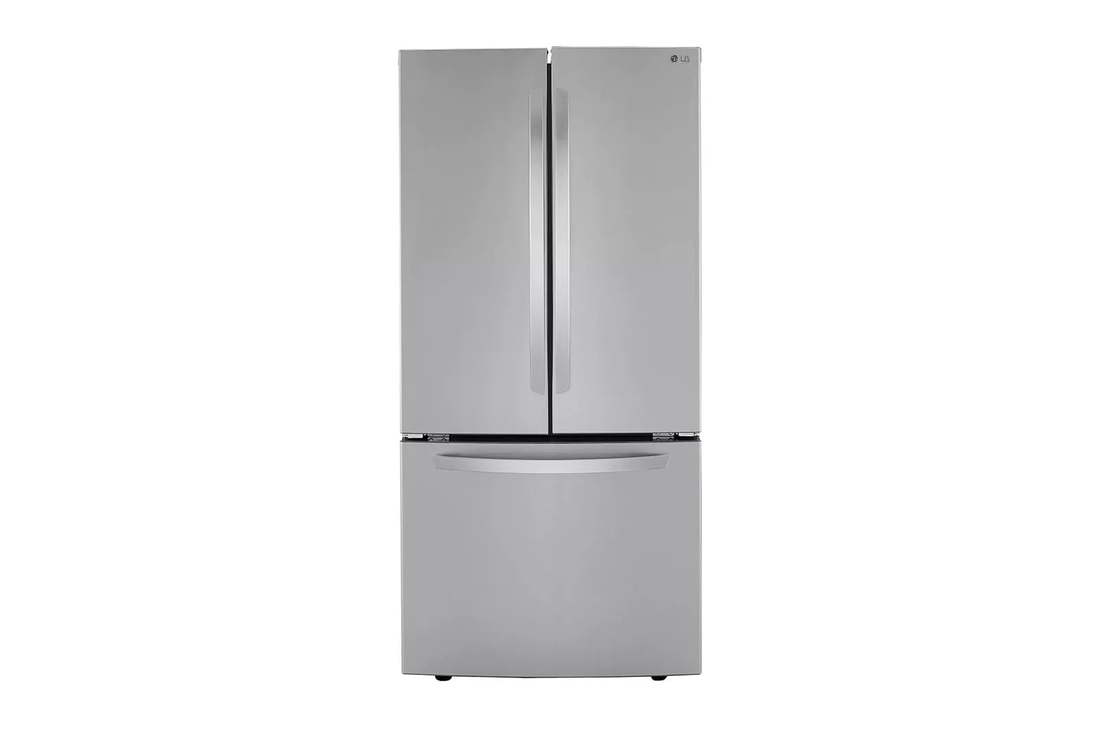 "LG Smart Energy Star 33"" 25.1 Cu. Ft. Three-Door French Door Fridge ...