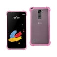 Lg Stylus 2 Clear Bumper Case With Air Cushion Protection In Clear Hot ...