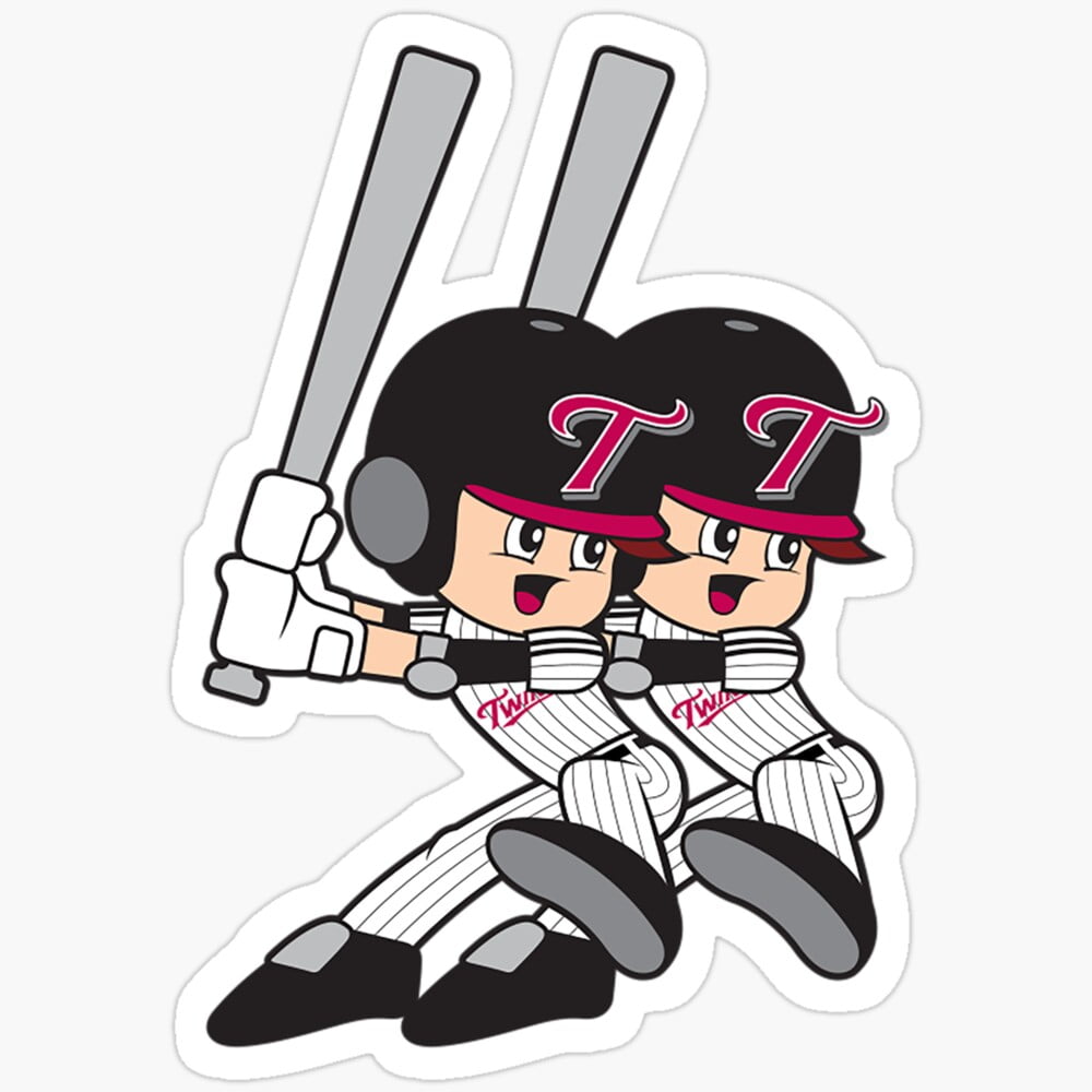 Lg Twins Seoul Baseball Kbo Mascot Logo Sticker Phone Decal Water ...