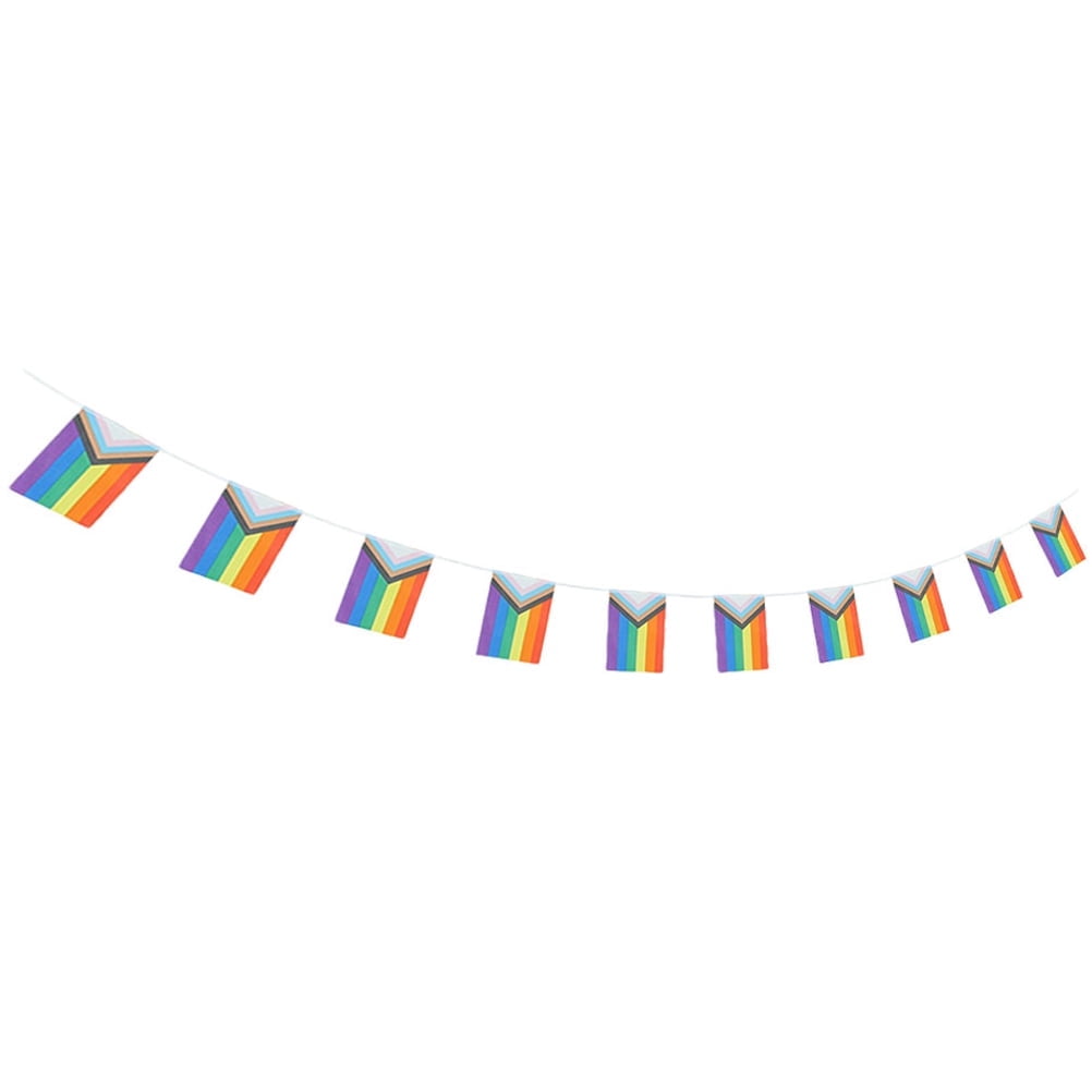 Lgbt Rainbow Flag Pride Decorations Lgbtq Stuff Outdoor Banner ...
