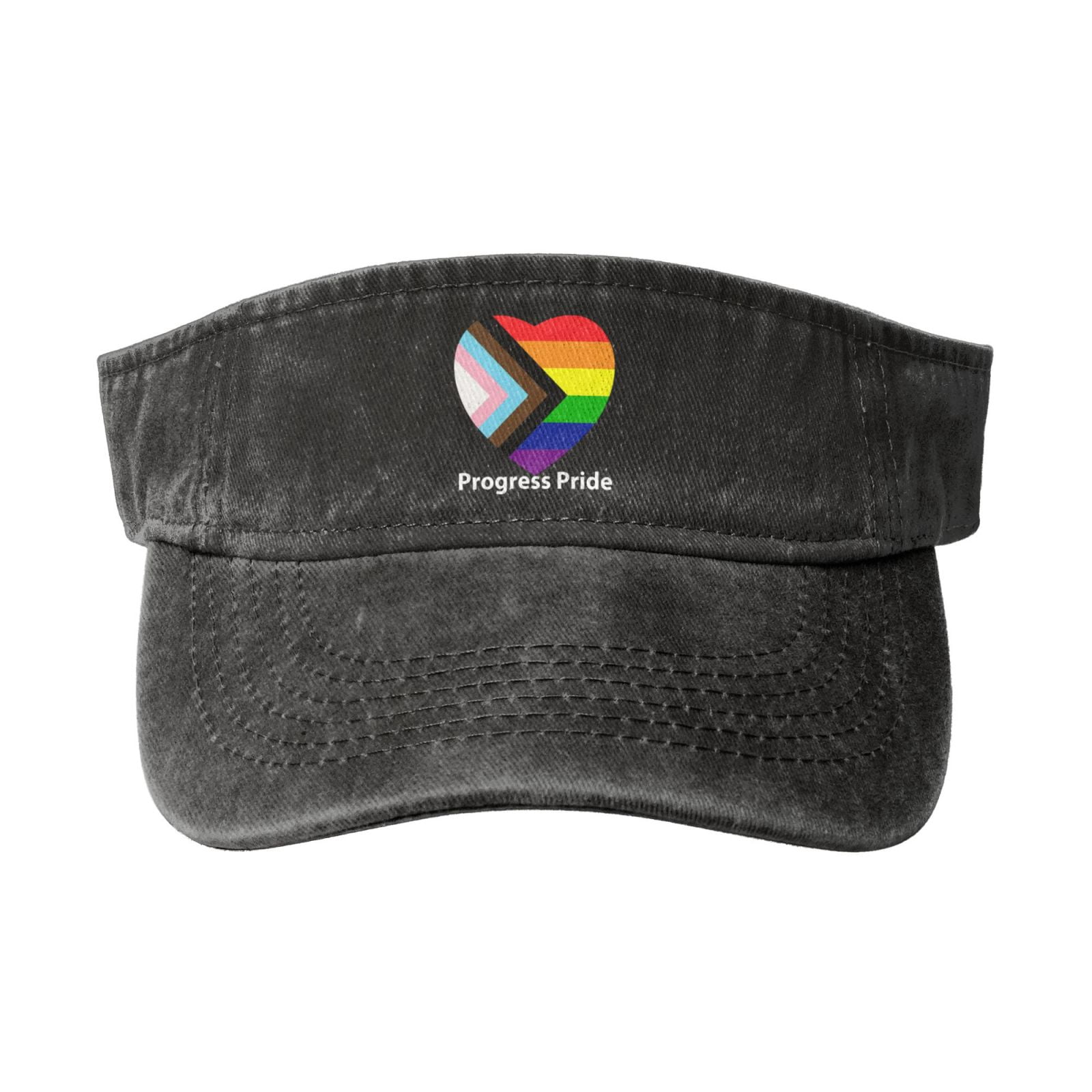 Lgbtq Gay Progress Ally Pride Flag Hats Cotton Ball Caps Empty Top Baseball Sun Cap For Men ...