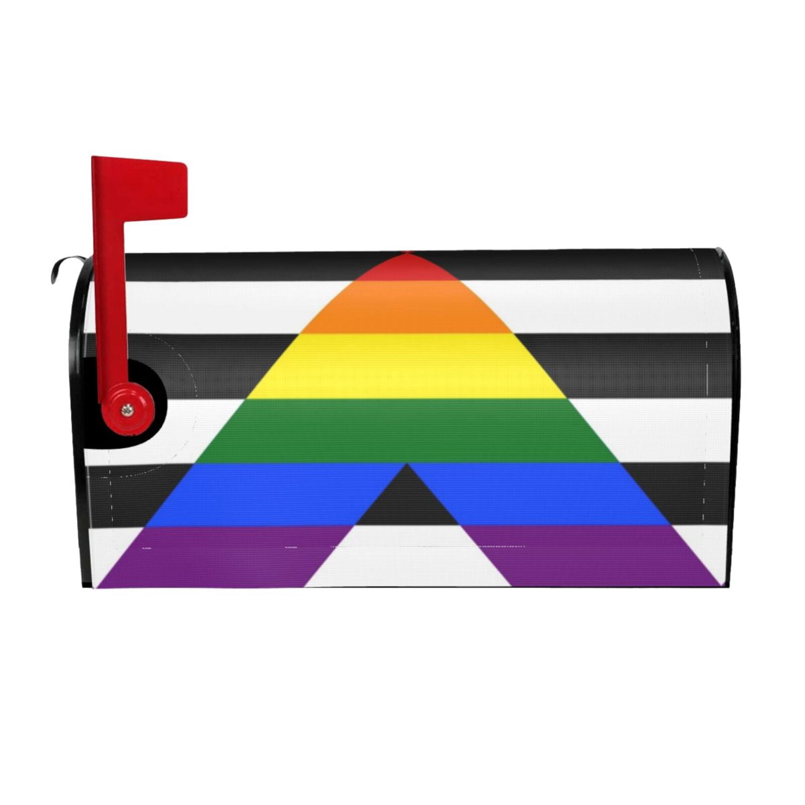 Lgbtq Gay Straight Ally Pride Flag Mailbox Decoration Protective Covers ...