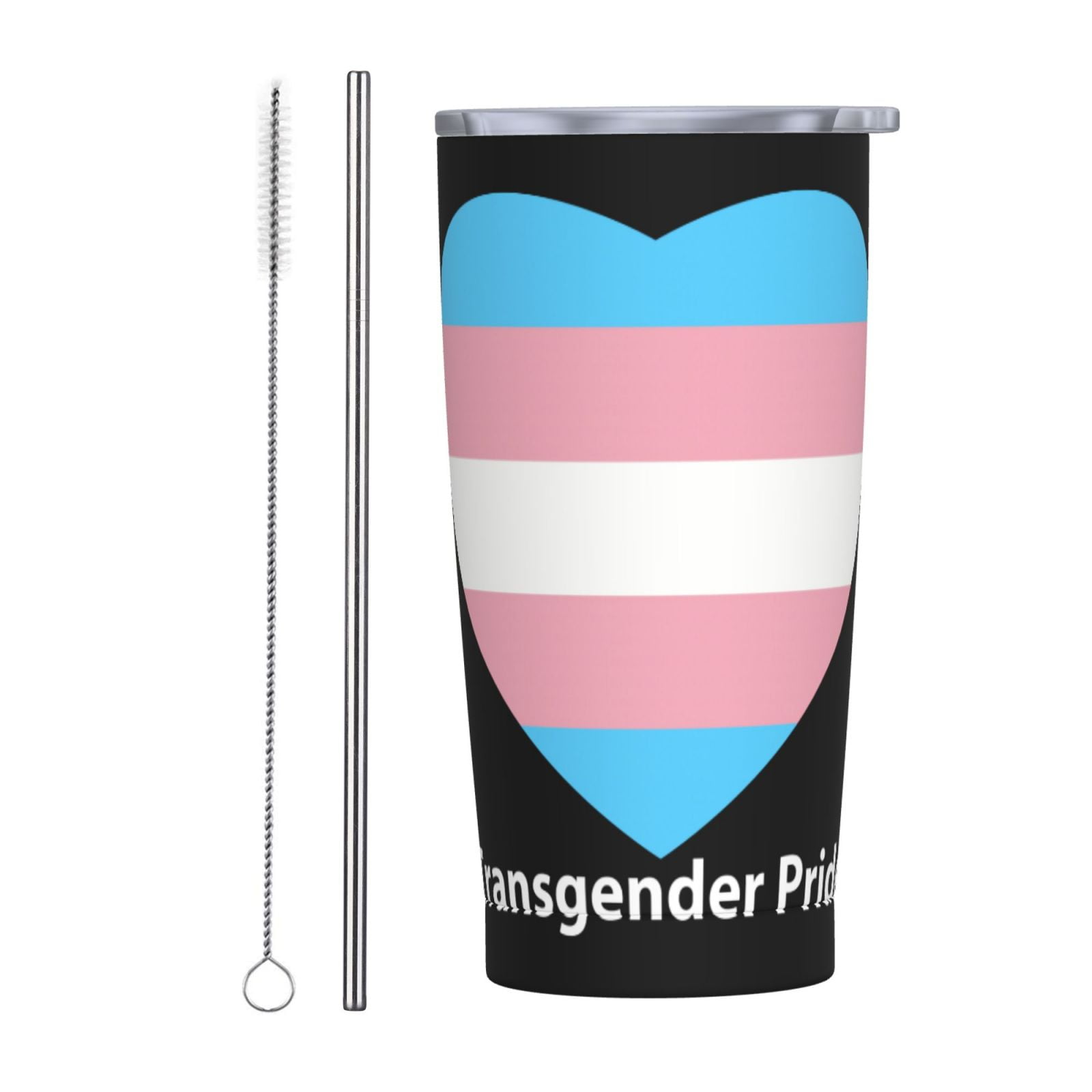 Lgbtq Gay Transgender Ally Pride Flag 20 Oz Insulated Stainless Steel ...