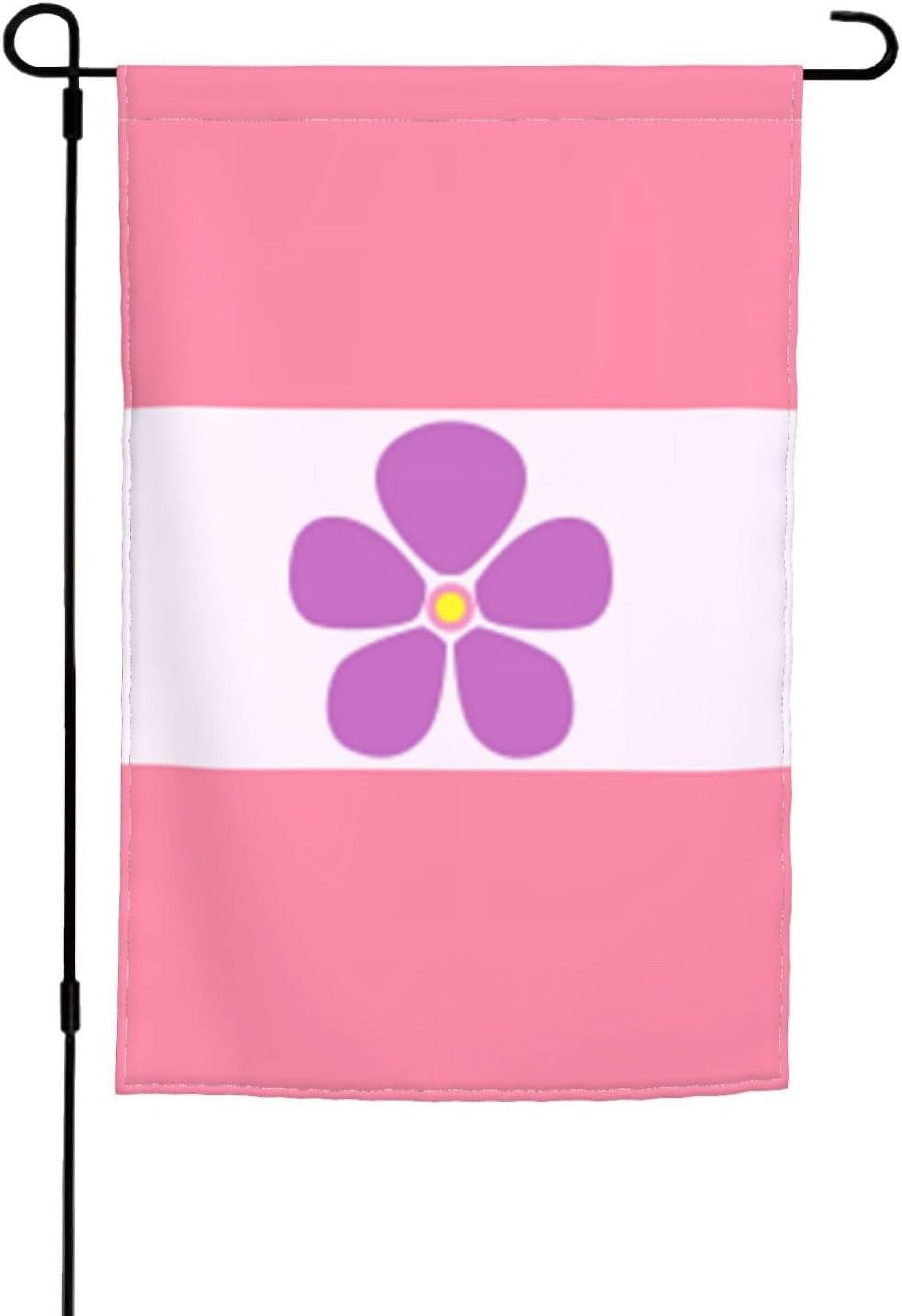 Lgbtq Pink Pride Achillean Flag Sexual Lesbian Gay Garden Flag Double ...