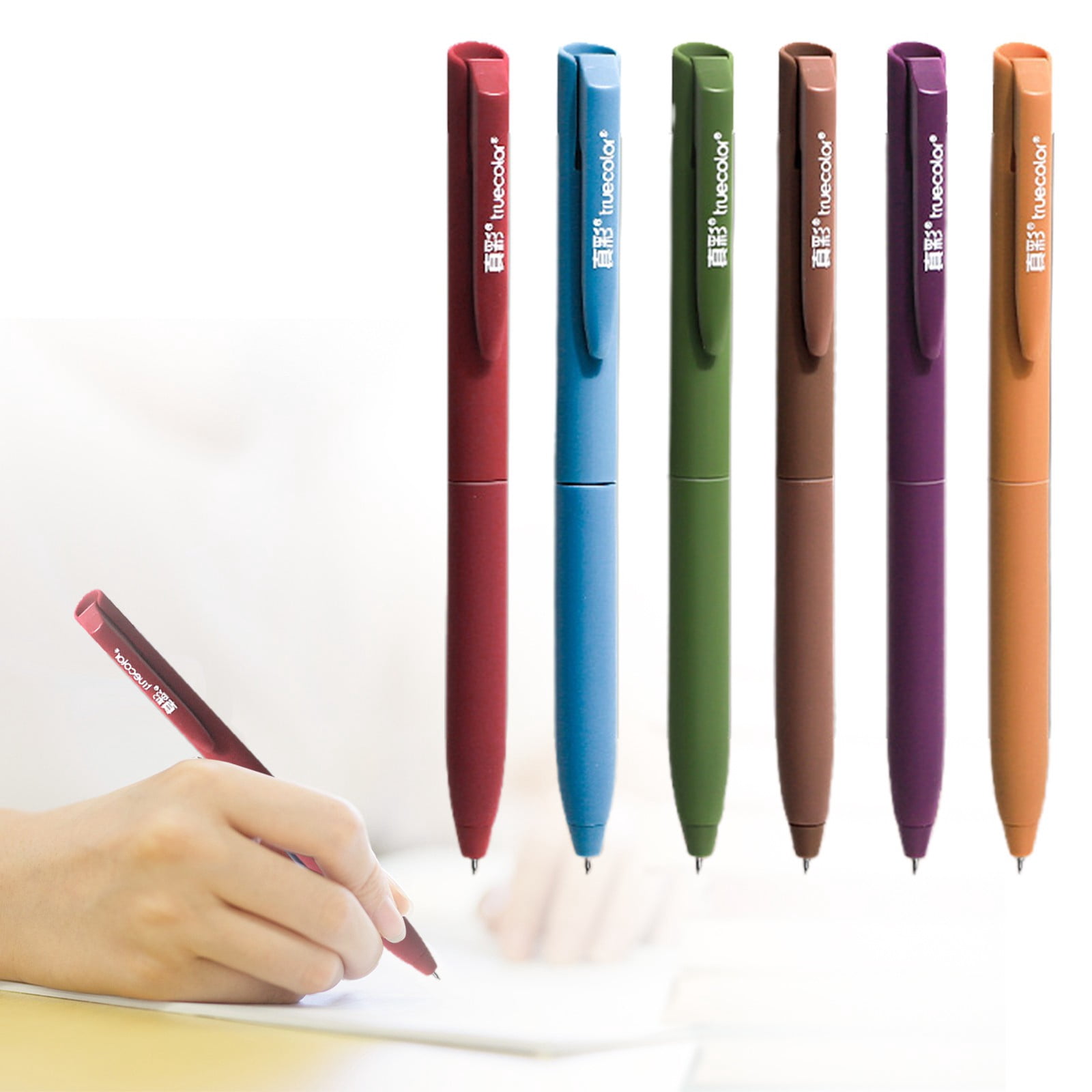 Lggsban Gel Pens Fine Point: 0.5mm Multicolor Ink Retractable 8ct ...
