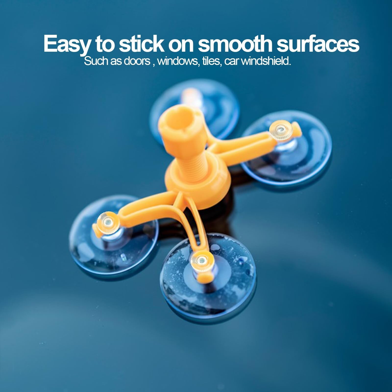 Lggsban Screw Suction Cups Glass Suction Pads 40mm Clear PVC Plastic ...