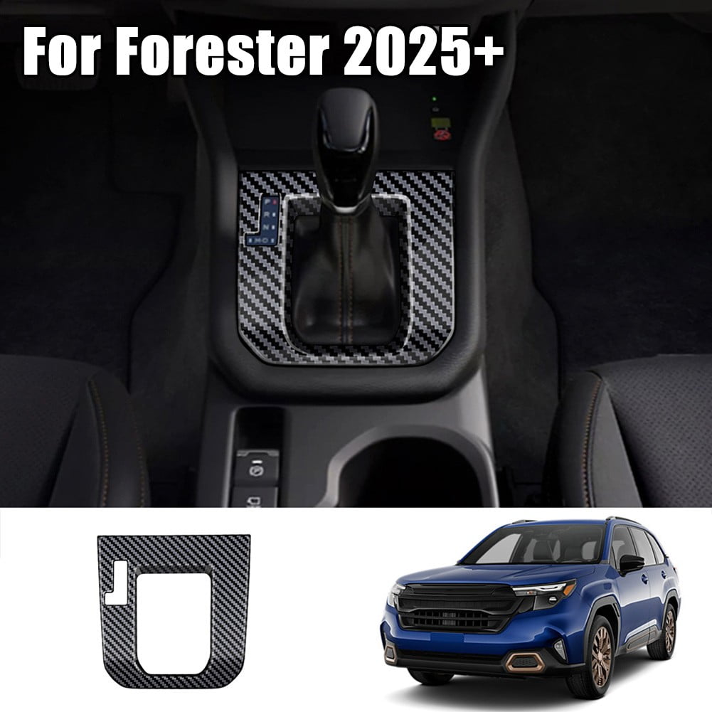 Lhd for Forester 2025+ Abs Carbon Fiber Car Central Console Gear Shift ...