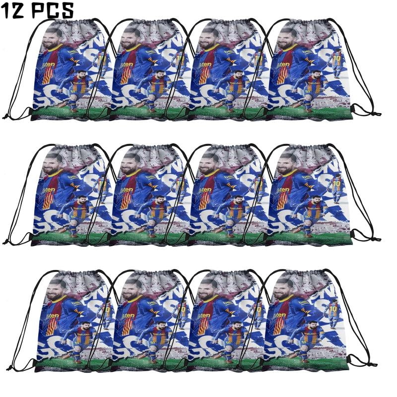Lheaggik 12 packs Football Star candy drawstring bag drawstring goodie ...