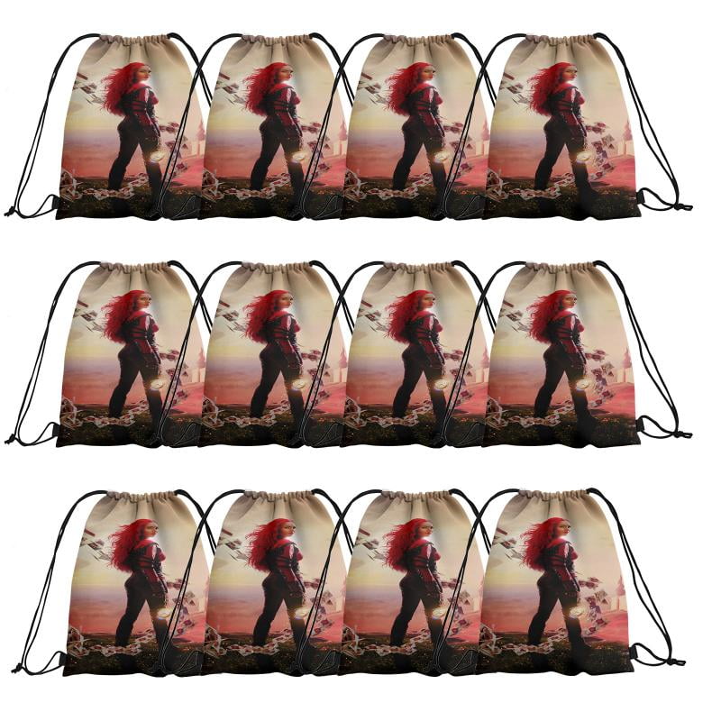 Lheaggik 24 Packs Descendants The Rise Of Red Candy Drawstring Bag Drawstring Goodie Favor Bags ...