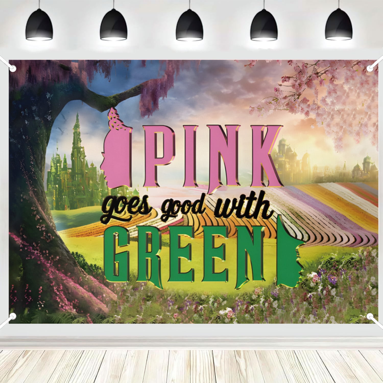 Lheaggik Background Birthday Party Decorations, Witch Movie Happy Birthday Banner Backdrop for ...