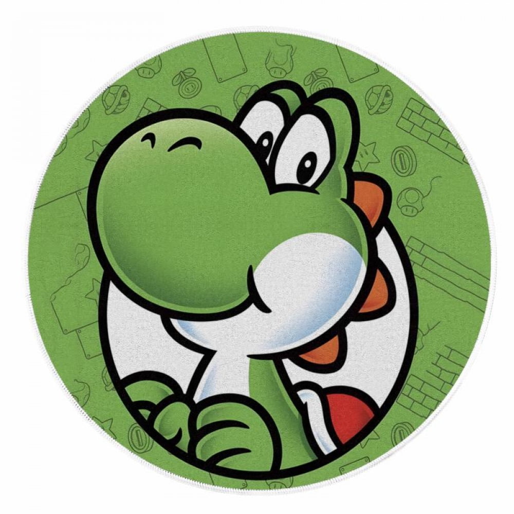 Lheaggik Cartoon Game Brother Carpet Floor Rug Room Decor Cute Yoshi ...