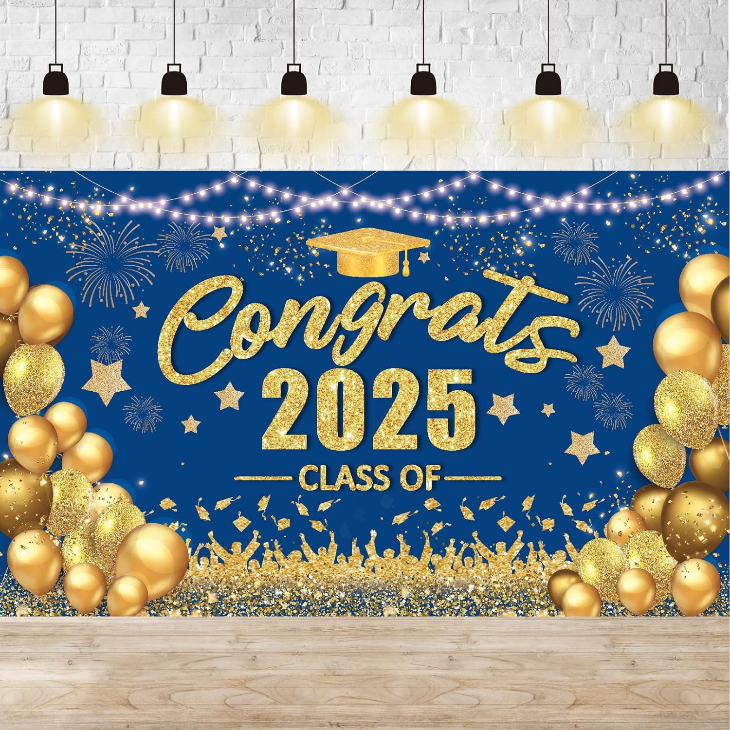 Lheaggik Class of 2025 Banner Congrats Graduation Decorations - Large ...