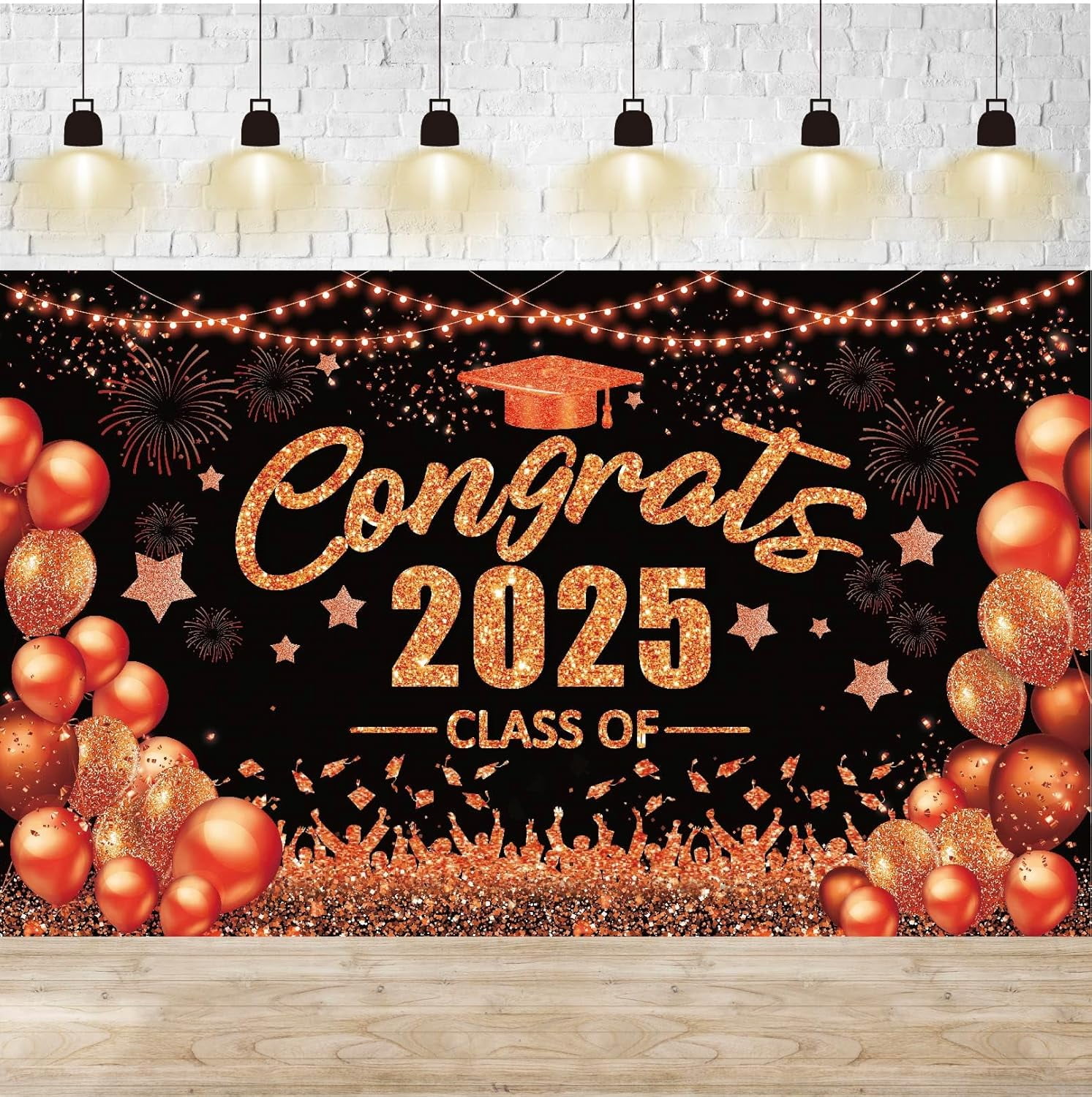 Lheaggik Class of 2025 Banner Congrats Graduation Decorations - Large ...