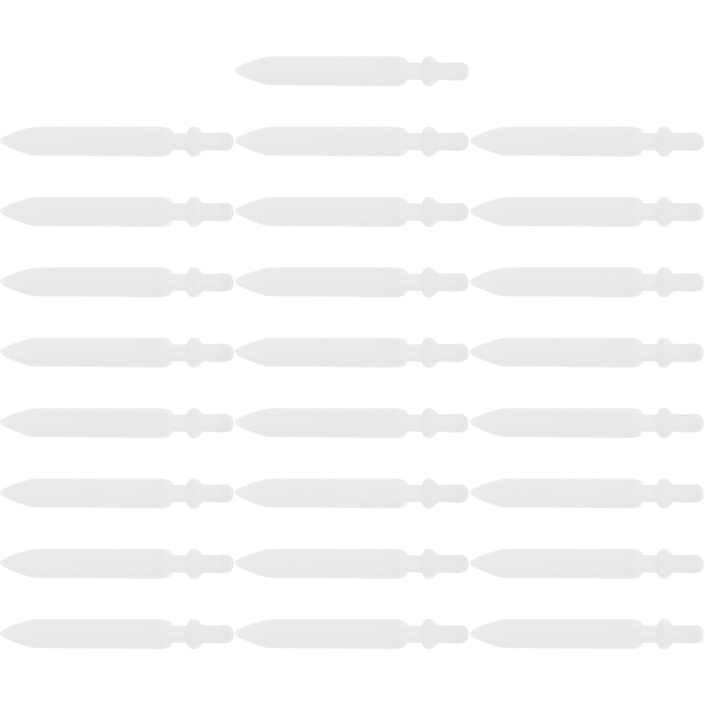 Lhio 25 Pcs Decor Clear Replacement Pen Marker Nibs Replaceable Maker ...