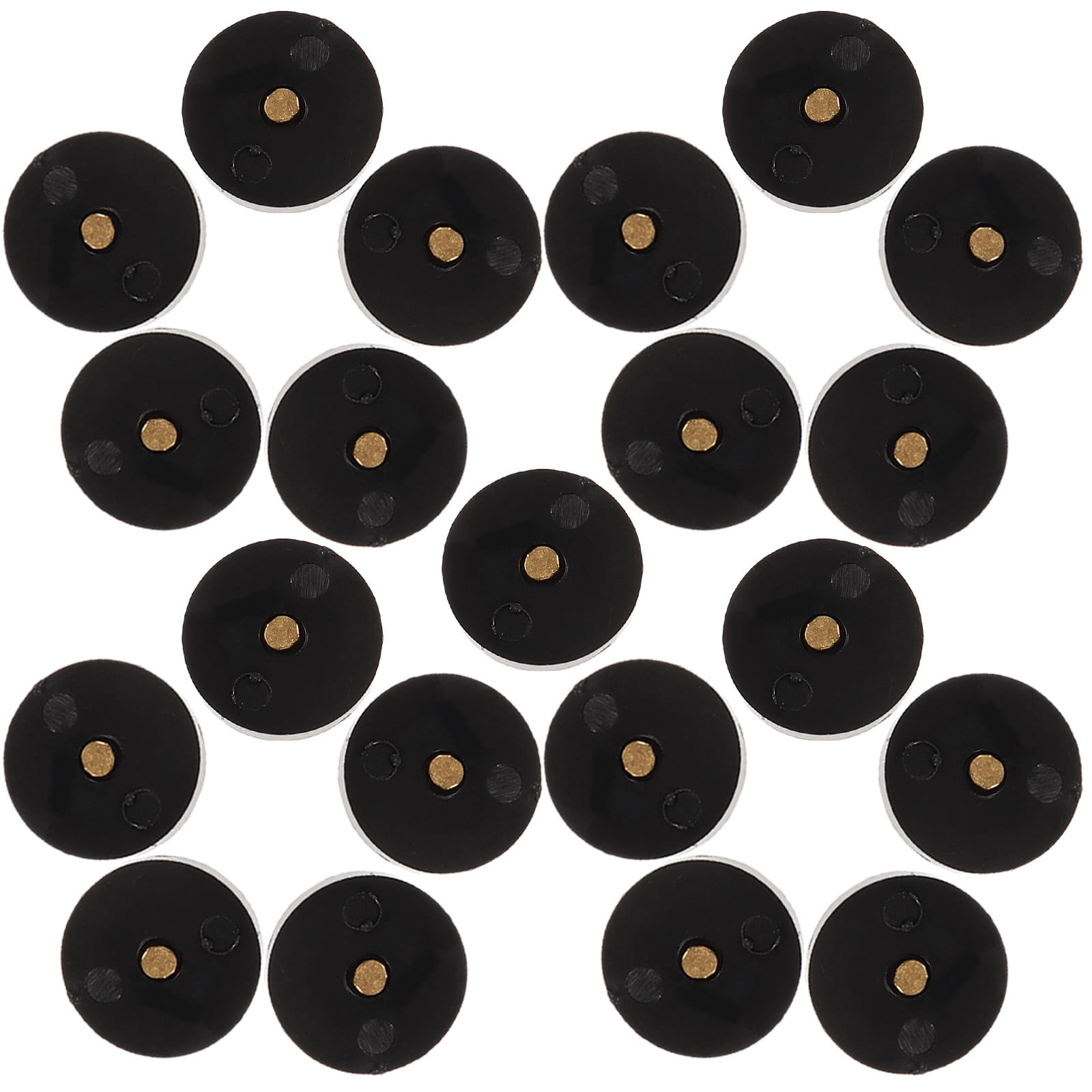 Lhio 50 Pcs Brooch Rubber Base Tie Tack Pin Backs Clasp for Pins ...