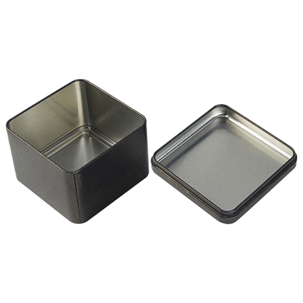 Lhio Iron Cans Pu'er Black Tea Bag Holder Organizer Small Jars with ...