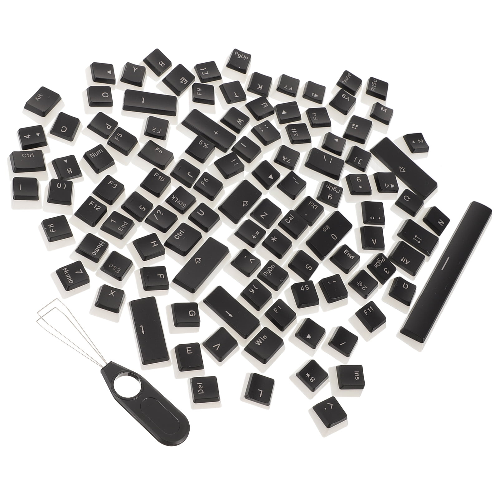 Lhio Keycap Fade Resistant Font Gaming Keyboard Accessory - Walmart.com