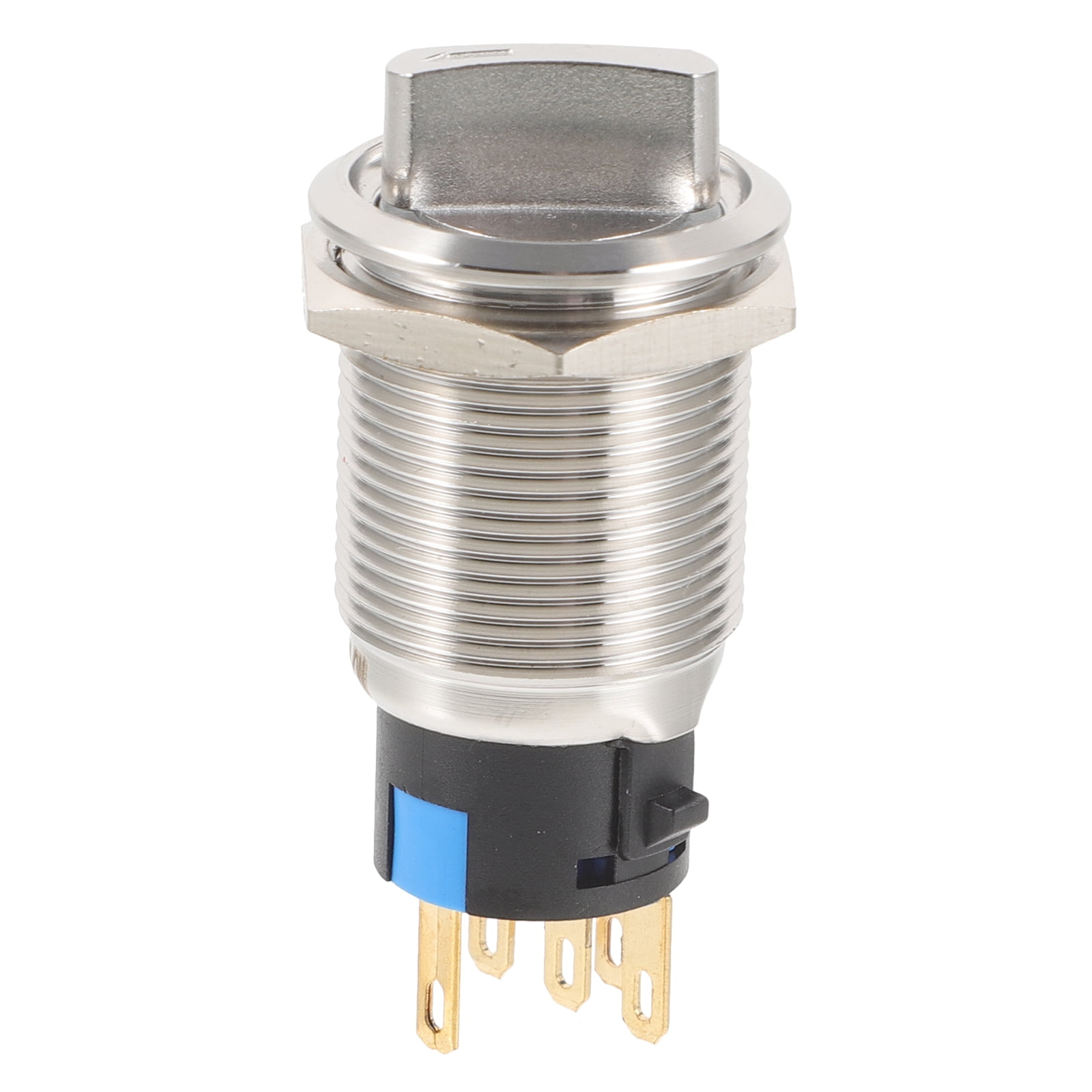 Lhio Light Switches Metal Knob LED Flush Push Button Reset - Walmart.com