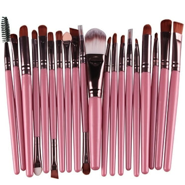EARKITY 20 pcs Makeup Brush Set Tools Make-up Toiletry Kit Wool Make Up ...