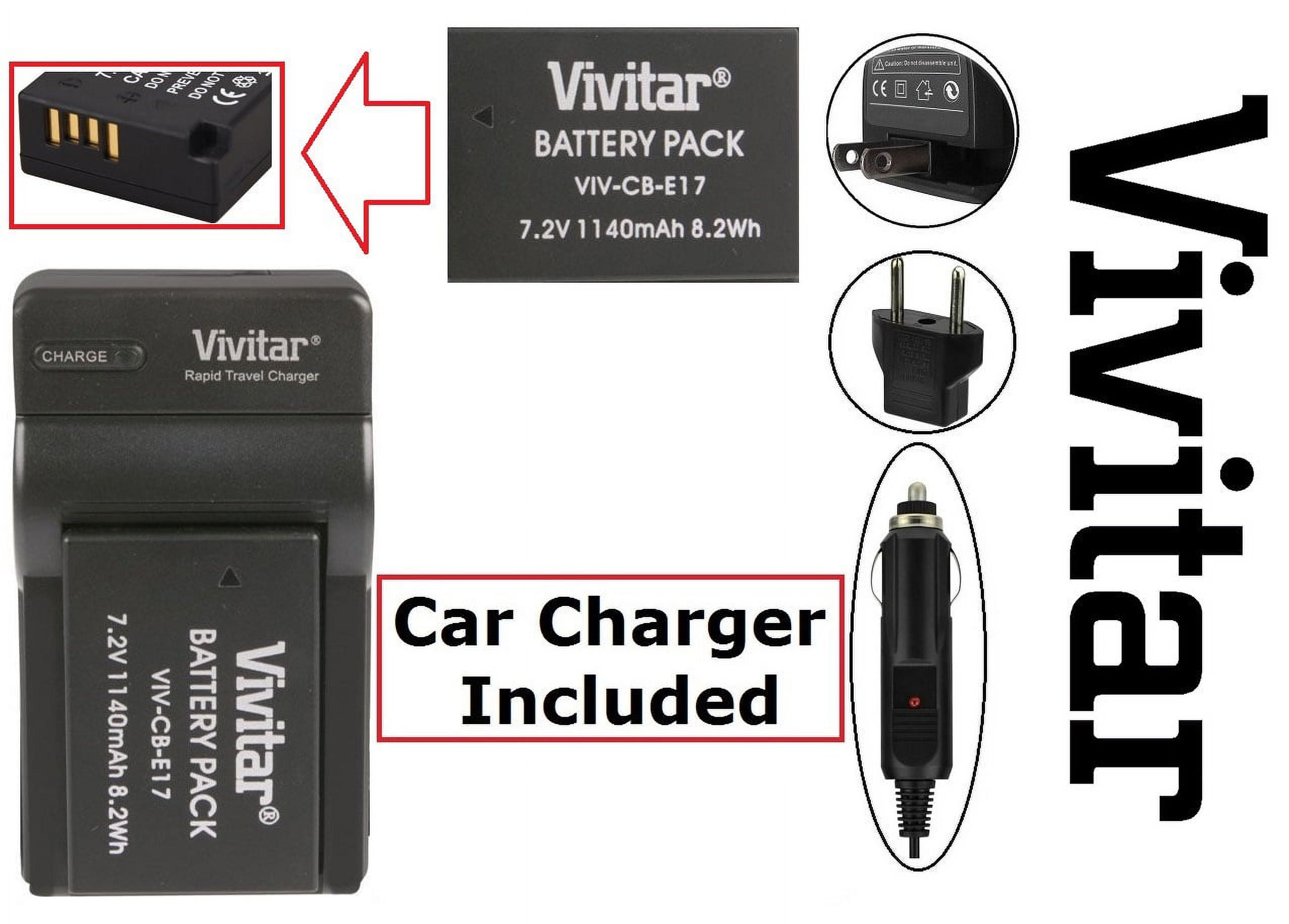 Li-Ion Hi Capacity LP-E17 Battery With Charger For Canon EOS R10 R50 ...