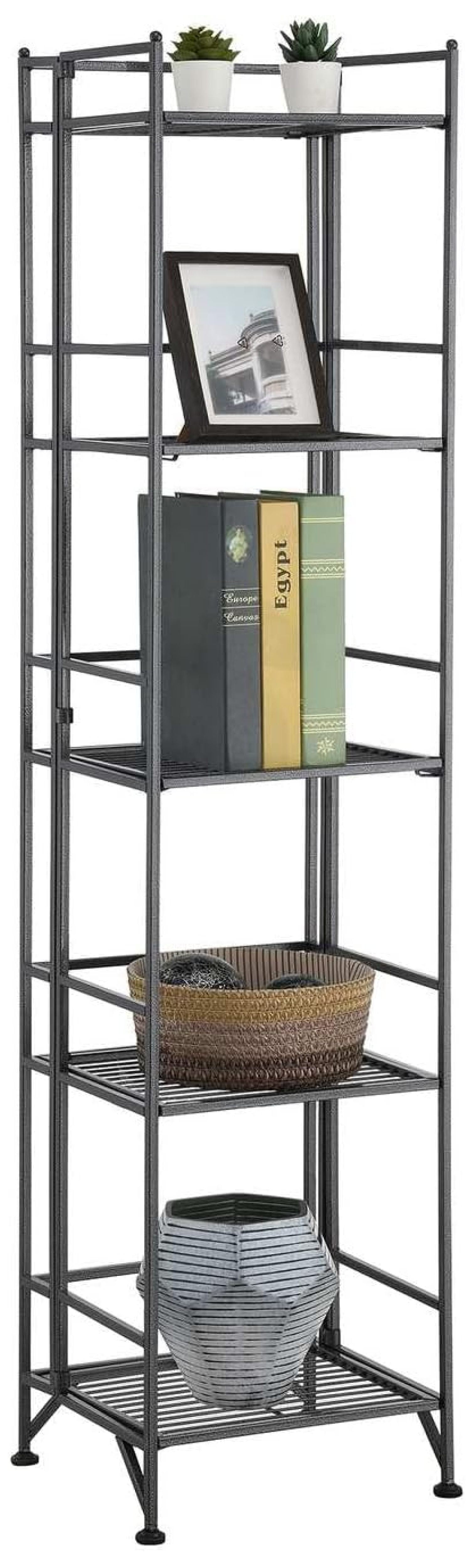 Li Jin Peng Xtra Storage Shelves - 5-Tier Folding Metal Shelving ...
