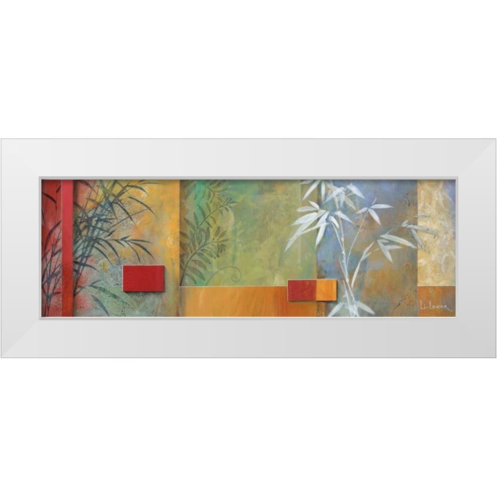 Li-Leger, Don 14x7 White Modern Wood Framed Museum Art Print Titled ...