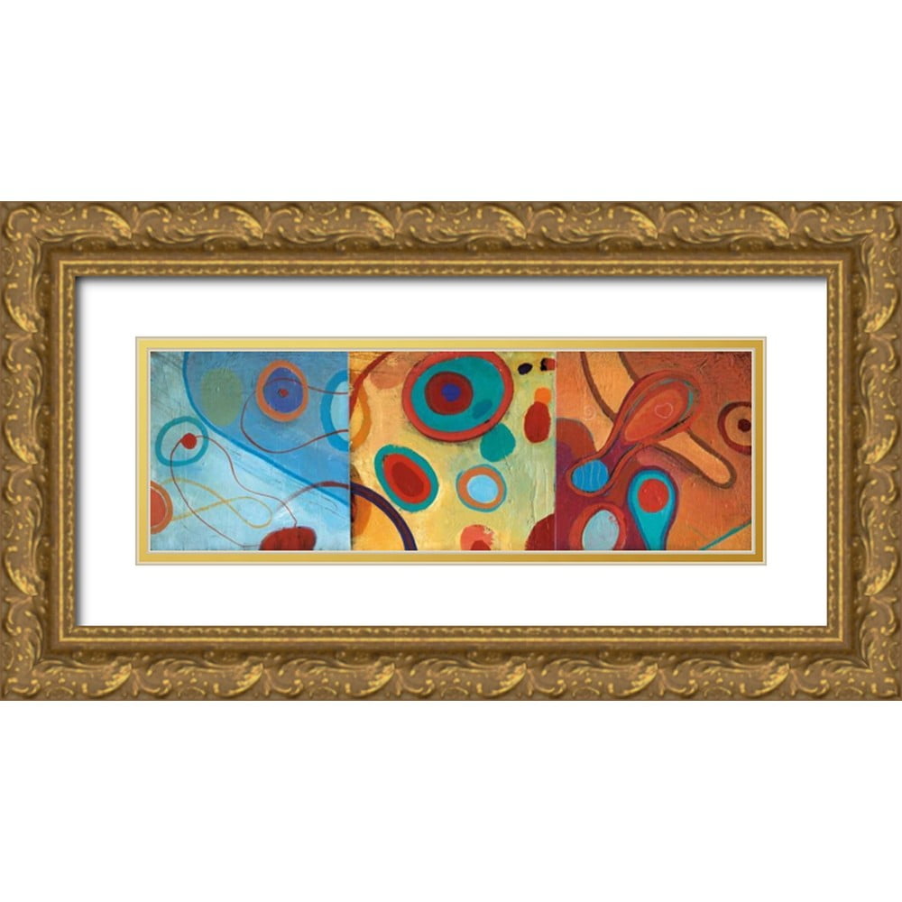 Li-Leger, Don 24x11 Gold Ornate Wood Framed with Double Matting Museum ...